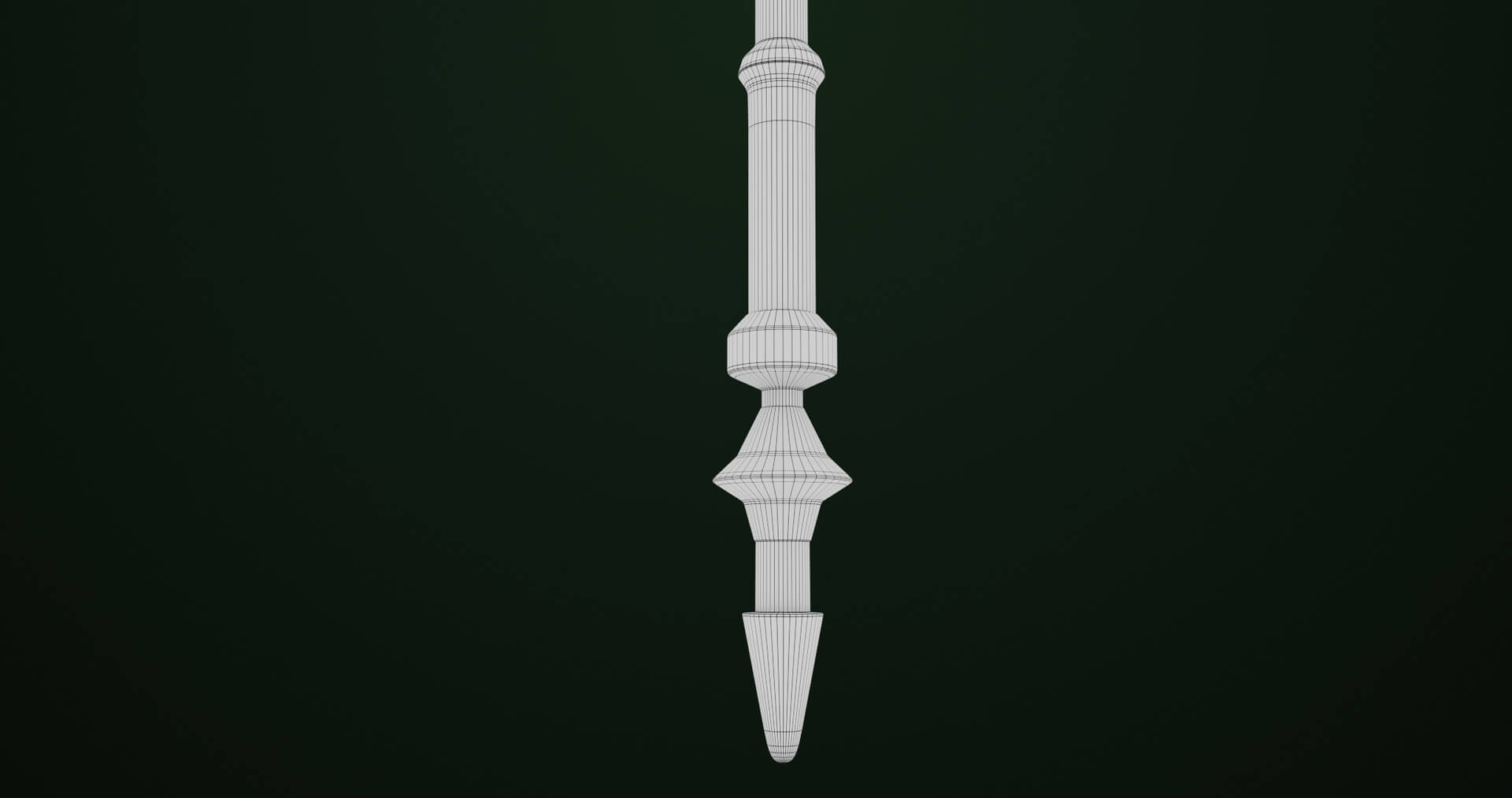 Fantasy Trident 06 - 3D Model by Eight Vertex