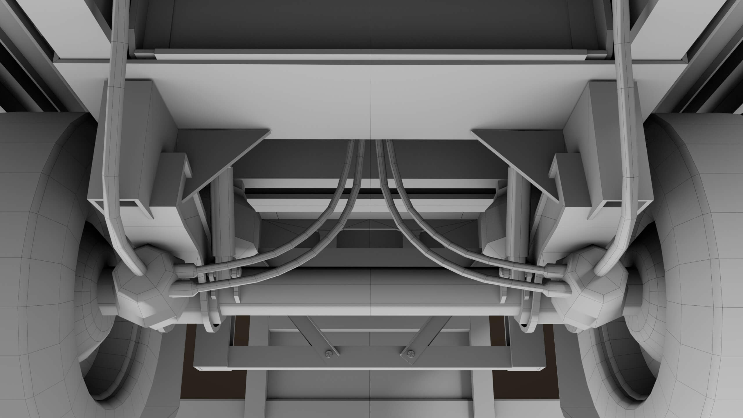 Flat Bed Trailer 05 Heavy Truck All PBR Unity UE Textures - 3D Model by ...