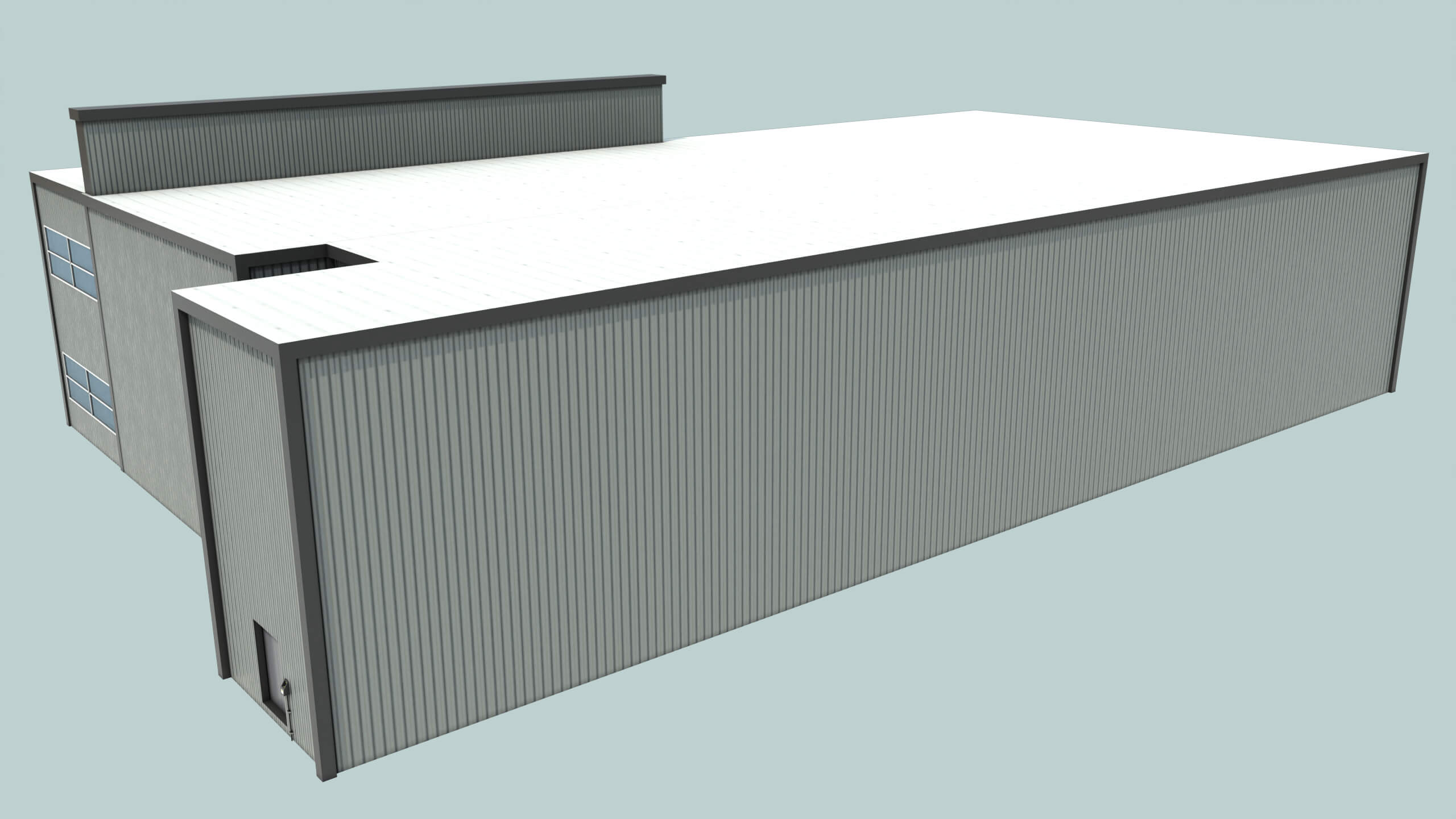 Garage Interior 01 All PBR Unity UE Textures Included - 3D Model by ...