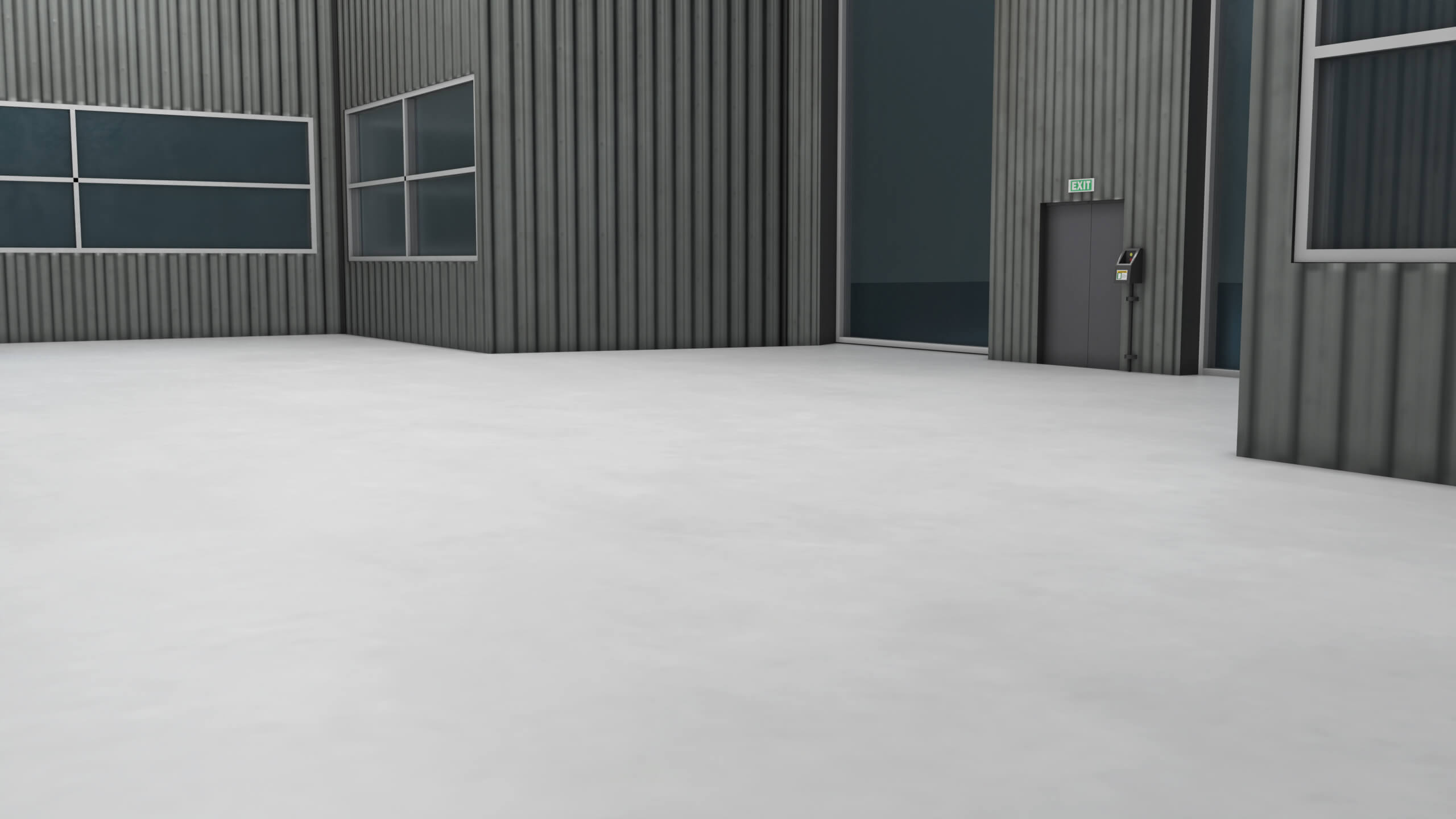 Garage Interior 01 All PBR Unity UE Textures Included - 3D Model by ...