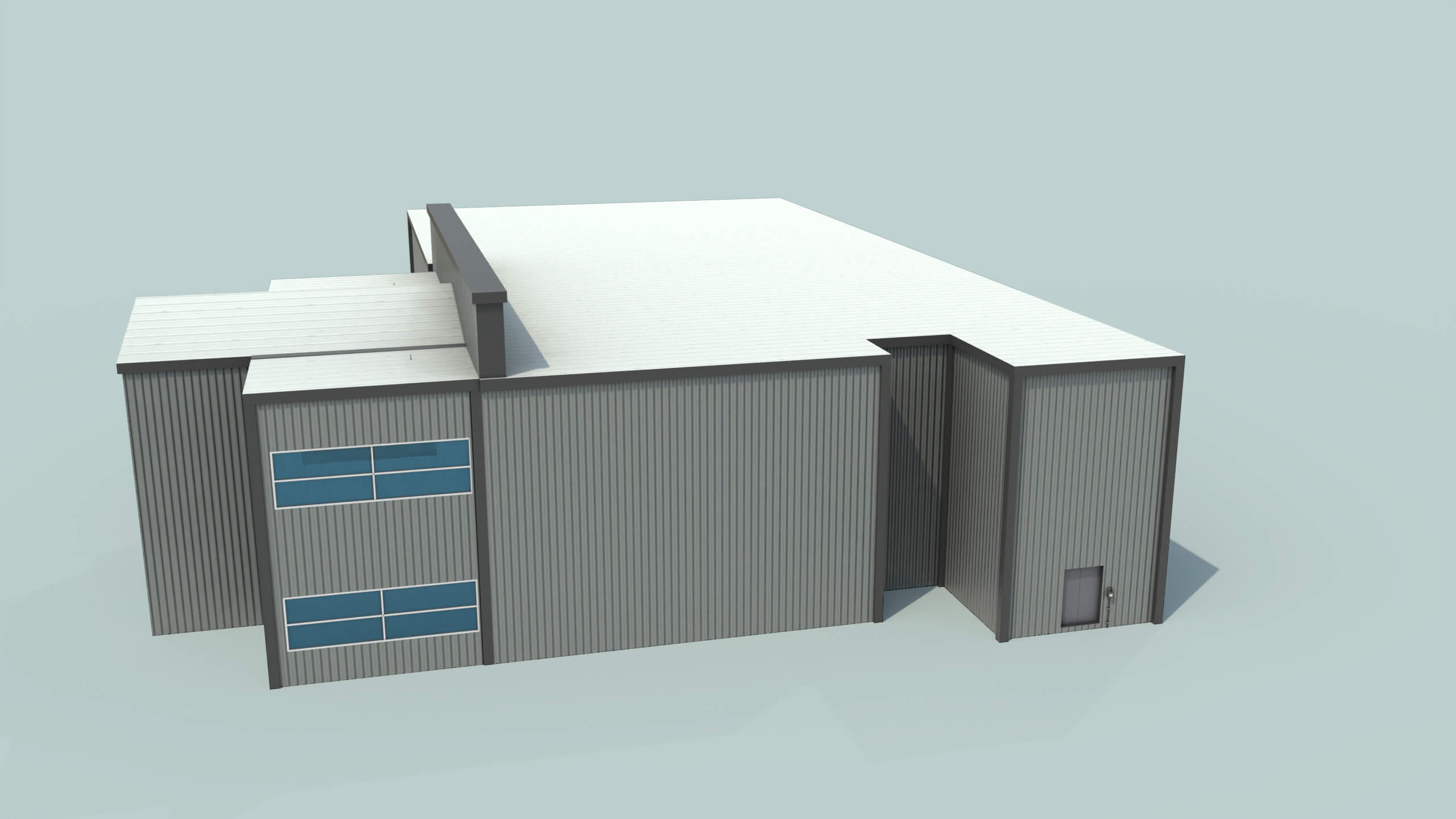 Garage Interior 01 All PBR Unity UE Textures Included - 3D Model by ...