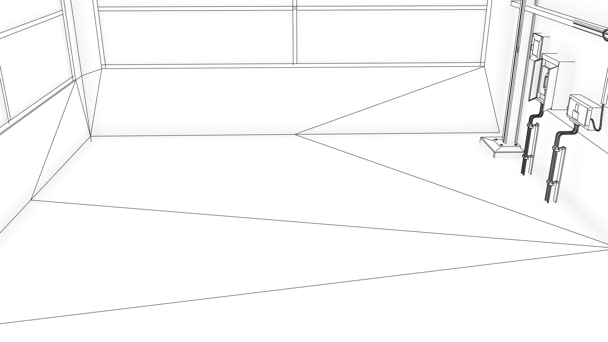 Garage Interior 01 All PBR Unity UE Textures Included - 3D Model by ...