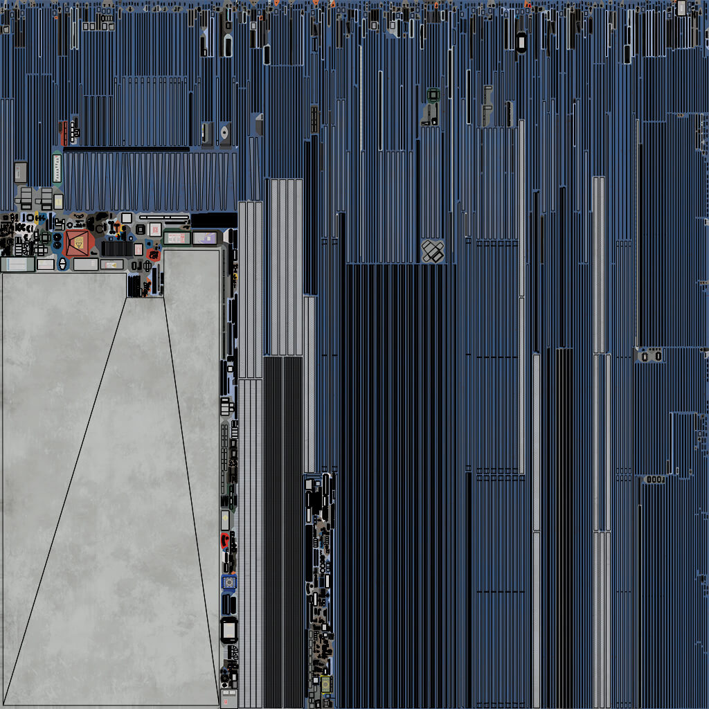 Garage Interior 01 All PBR Unity UE Textures Included - 3D Model by ...