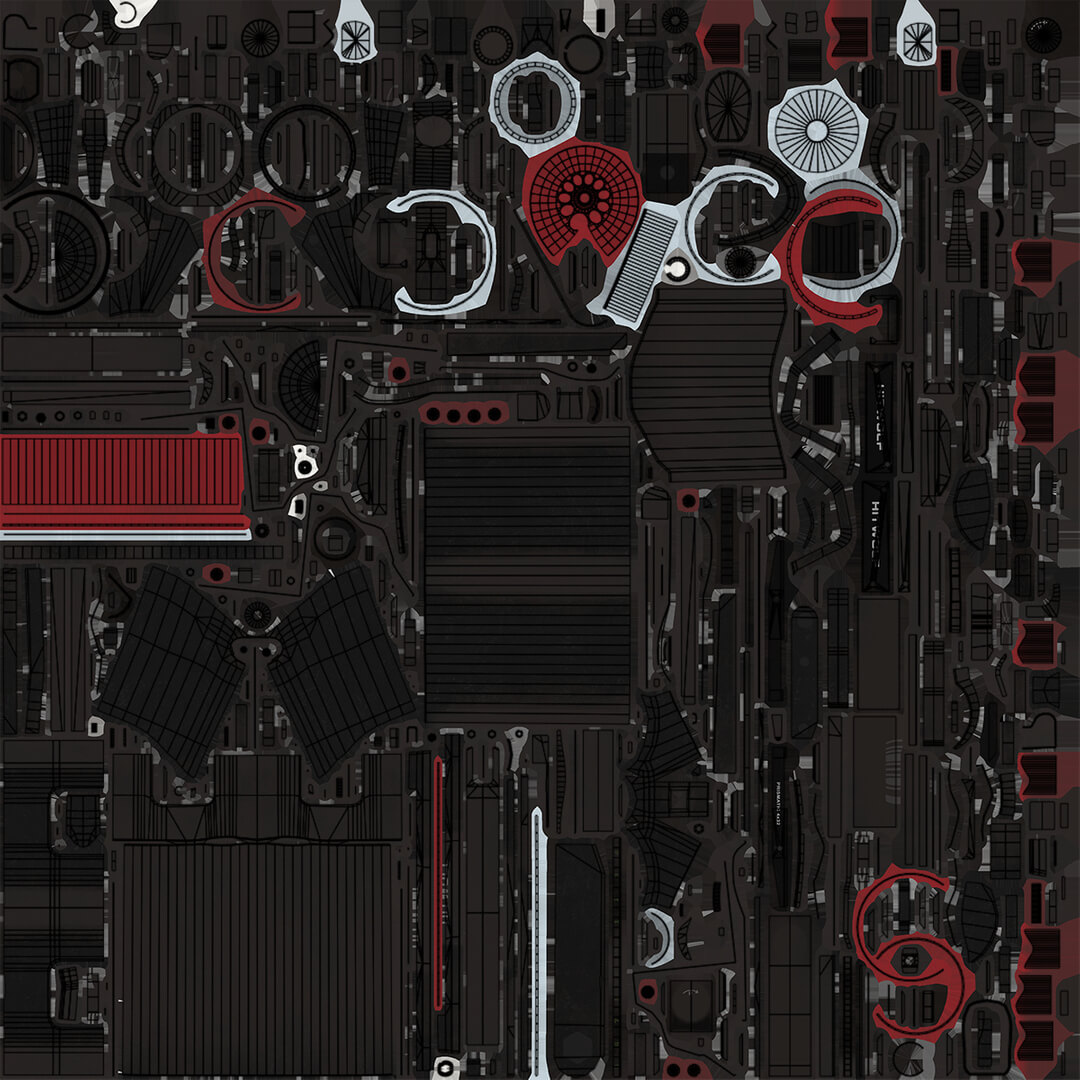 Grenade Launcher 07 All PBR Unity UE Textures - 3D Model by Eight Vertex