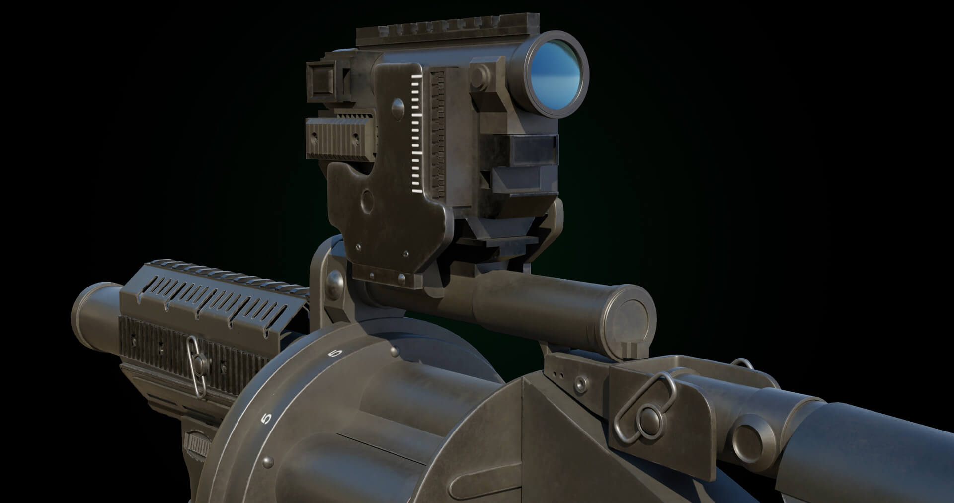 Collection of Grenade Launcher Gun All PBR Unity UE Textures by Eight ...