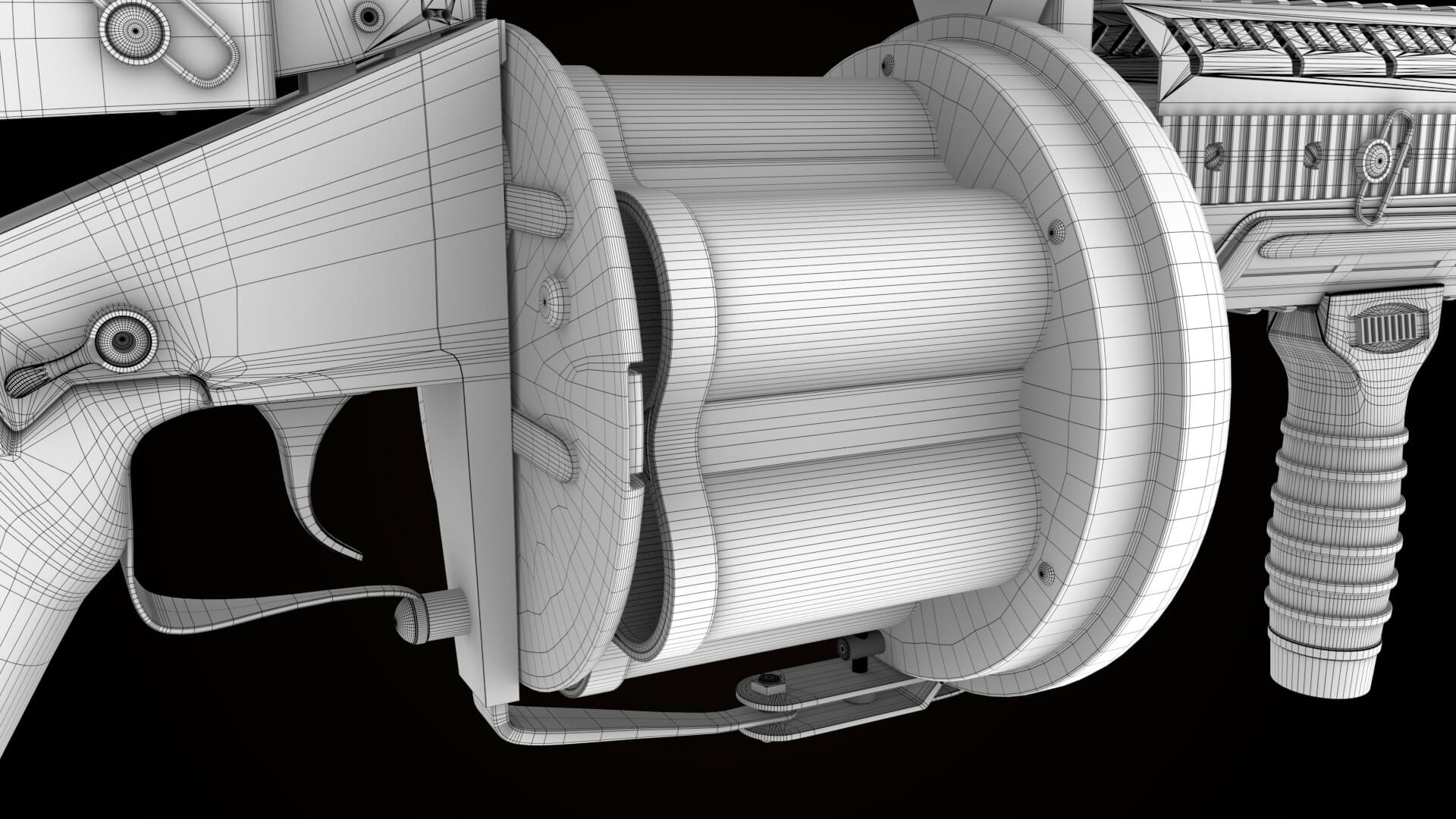 Collection of Grenade Launcher Gun All PBR Unity UE Textures by Eight ...