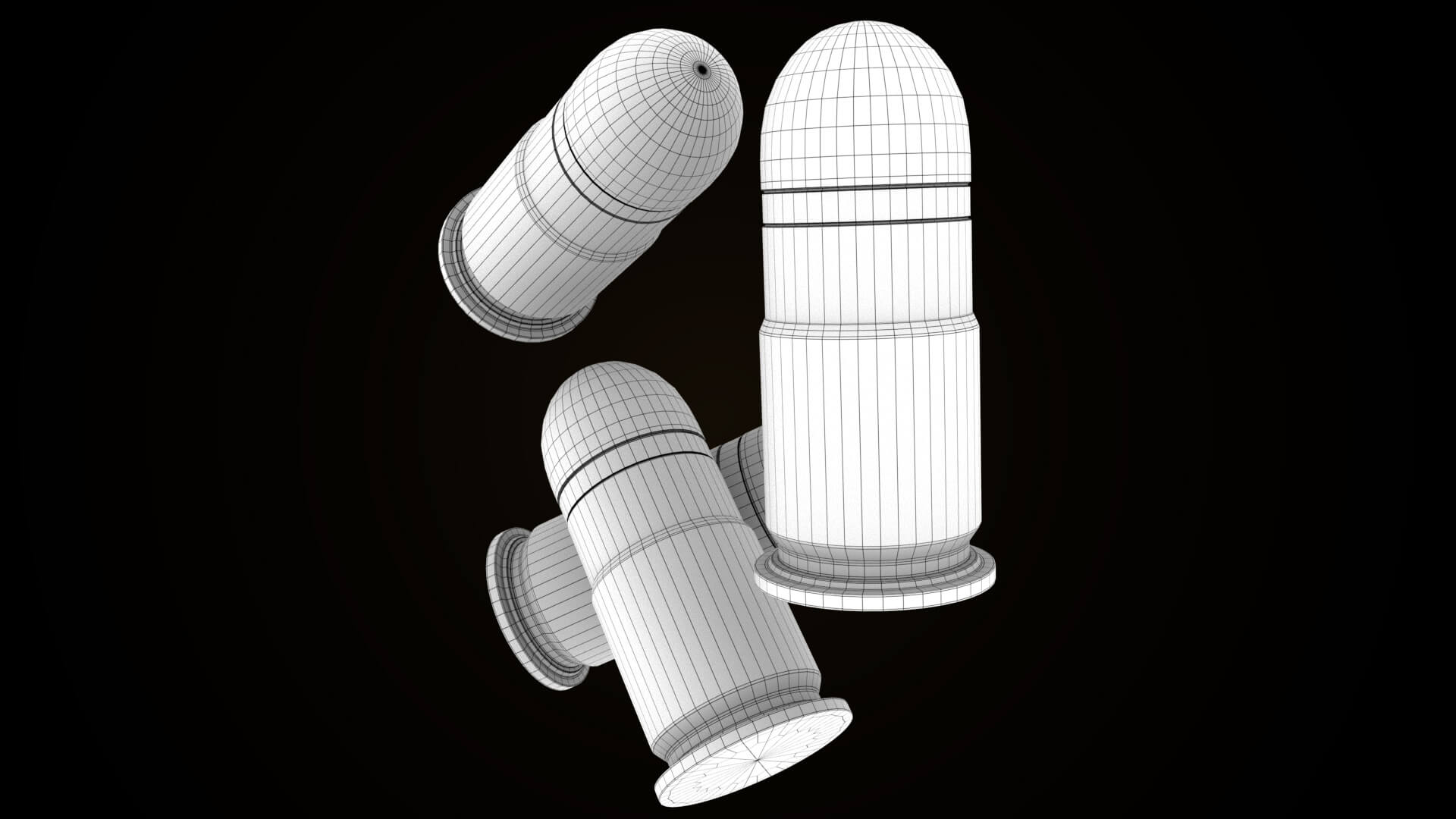 Grenade Launcher Gun PBR Unity UE V-Ray Textures Sandle 3D Model by ...
