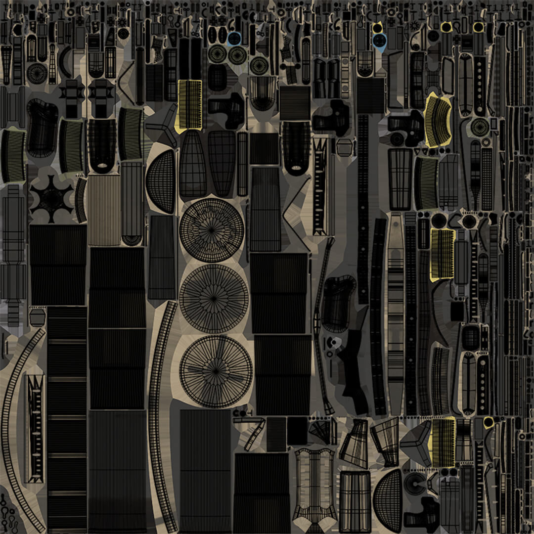 Grenade Launcher Gun PBR Unity UE V-Ray Textures Sandle 3D Model by ...