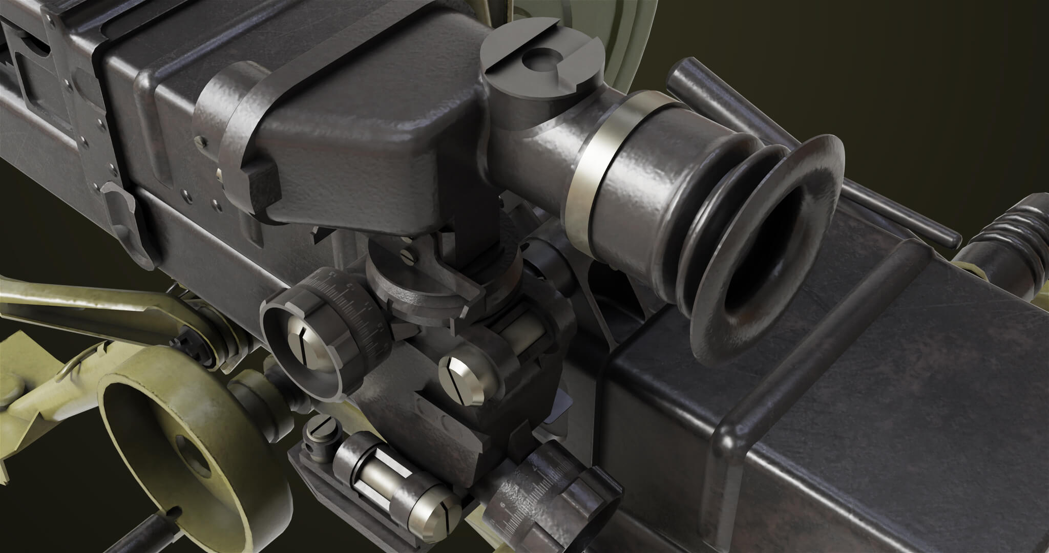 Grenade Machine Guns 06 All PBR Unity UE Textures Included - 3D Model ...