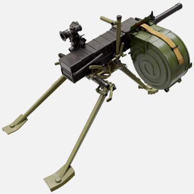 3D Models | Weapons | Machine Guns | RenderHub