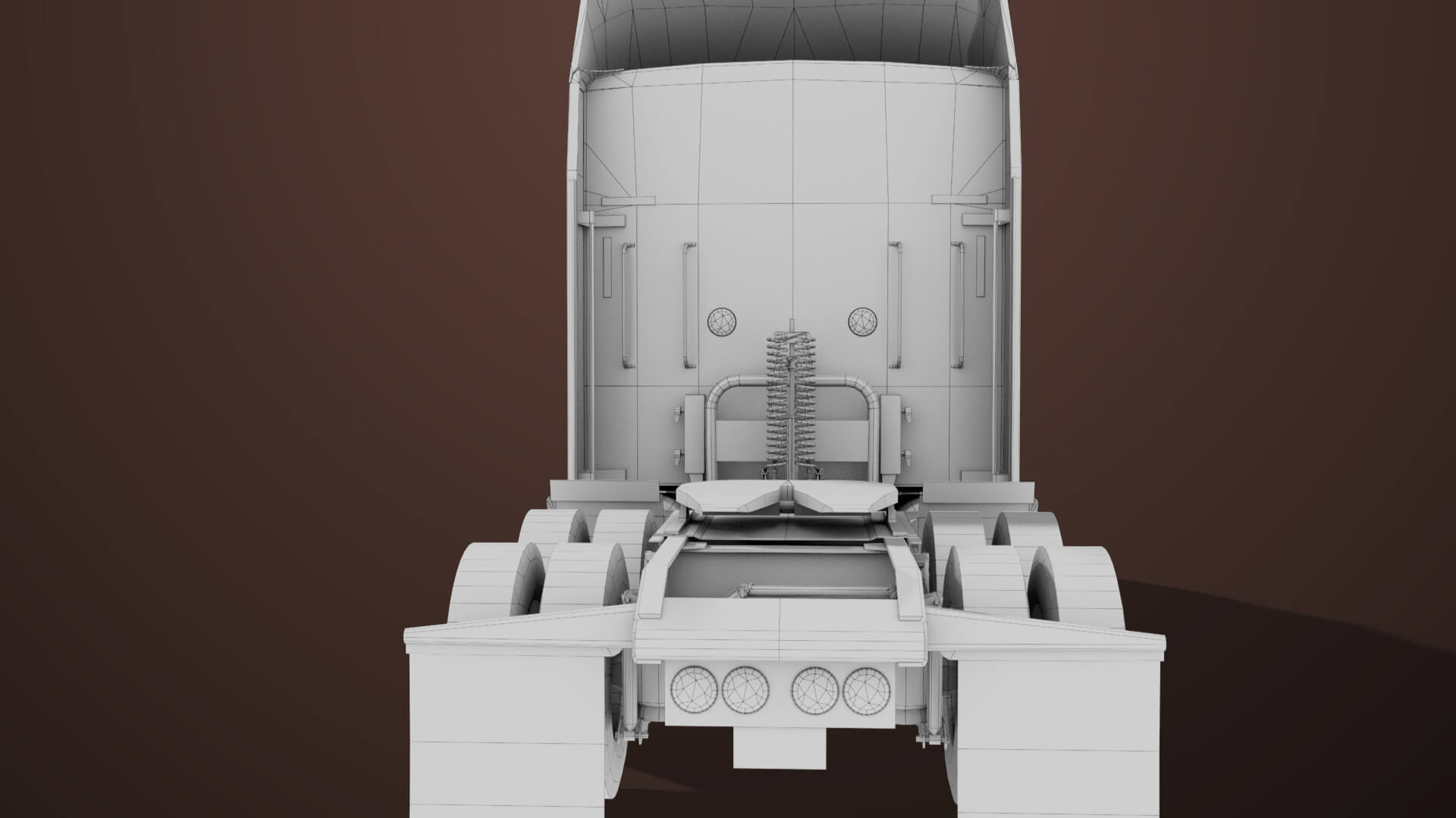 Heavy Truck 02 Chassis Old Dusty All PBR Unity UE Textures - 3D Model ...