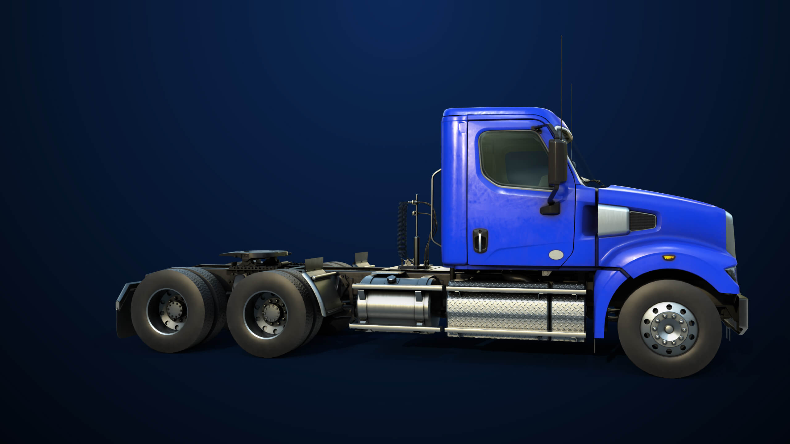 Heavy Truck Chassis 01 All PBR Unity UE Textures - 3D Model by Eight Vertex