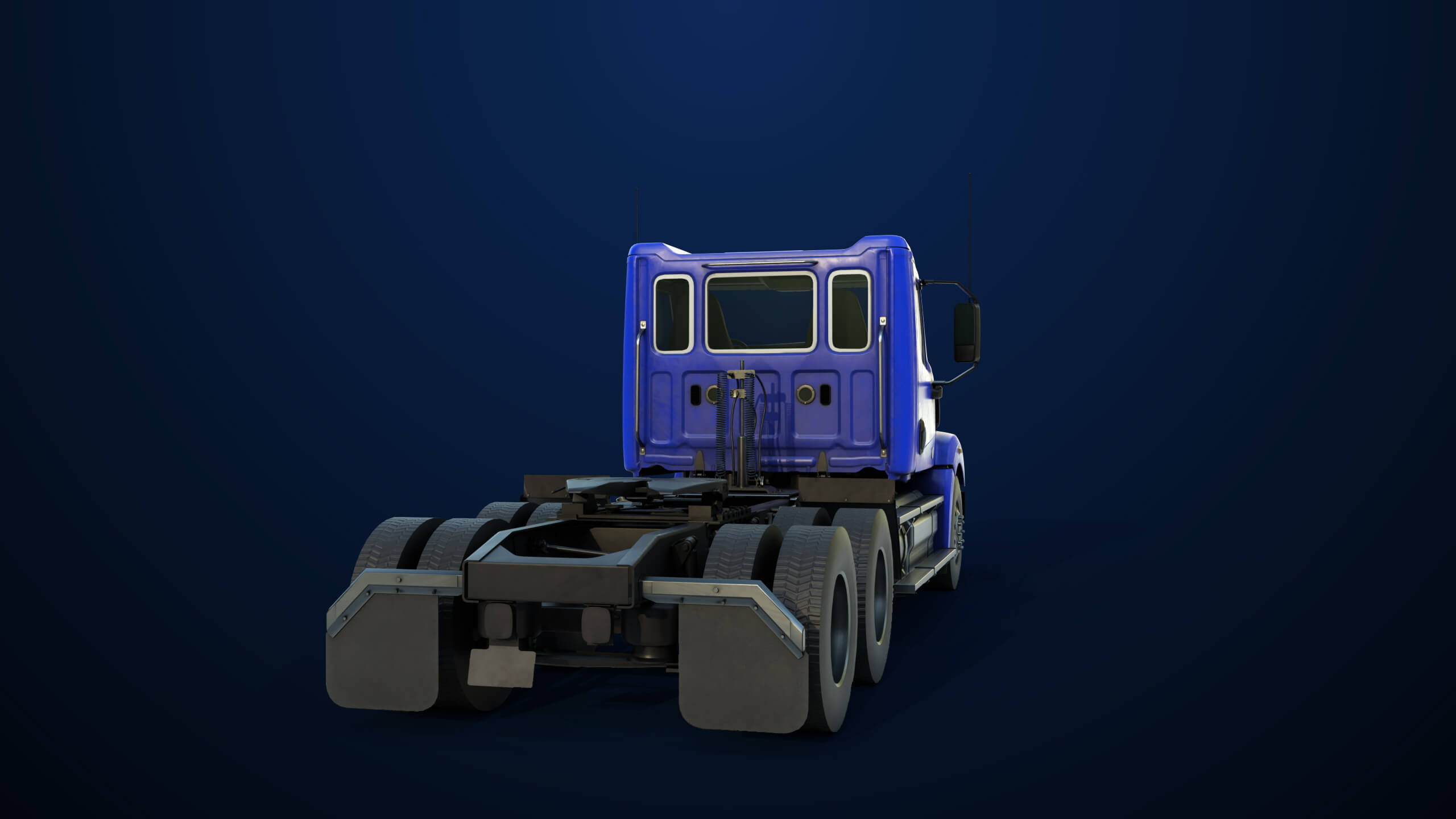 Heavy Truck Chassis 01 All PBR Unity UE Textures - 3D Model by Eight Vertex
