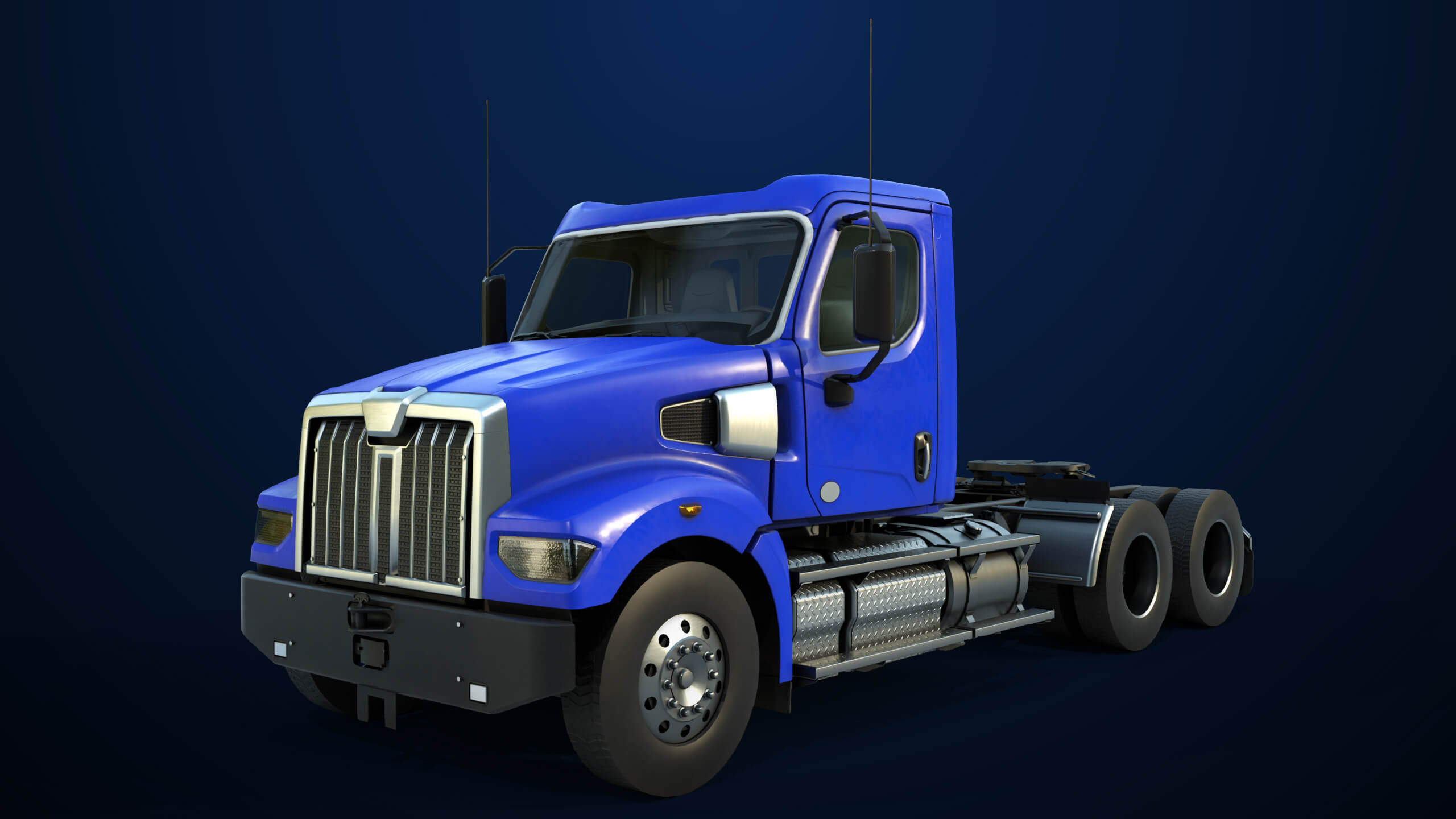 Heavy Truck Chassis 01 All PBR Unity UE Textures - 3D Model by Eight Vertex