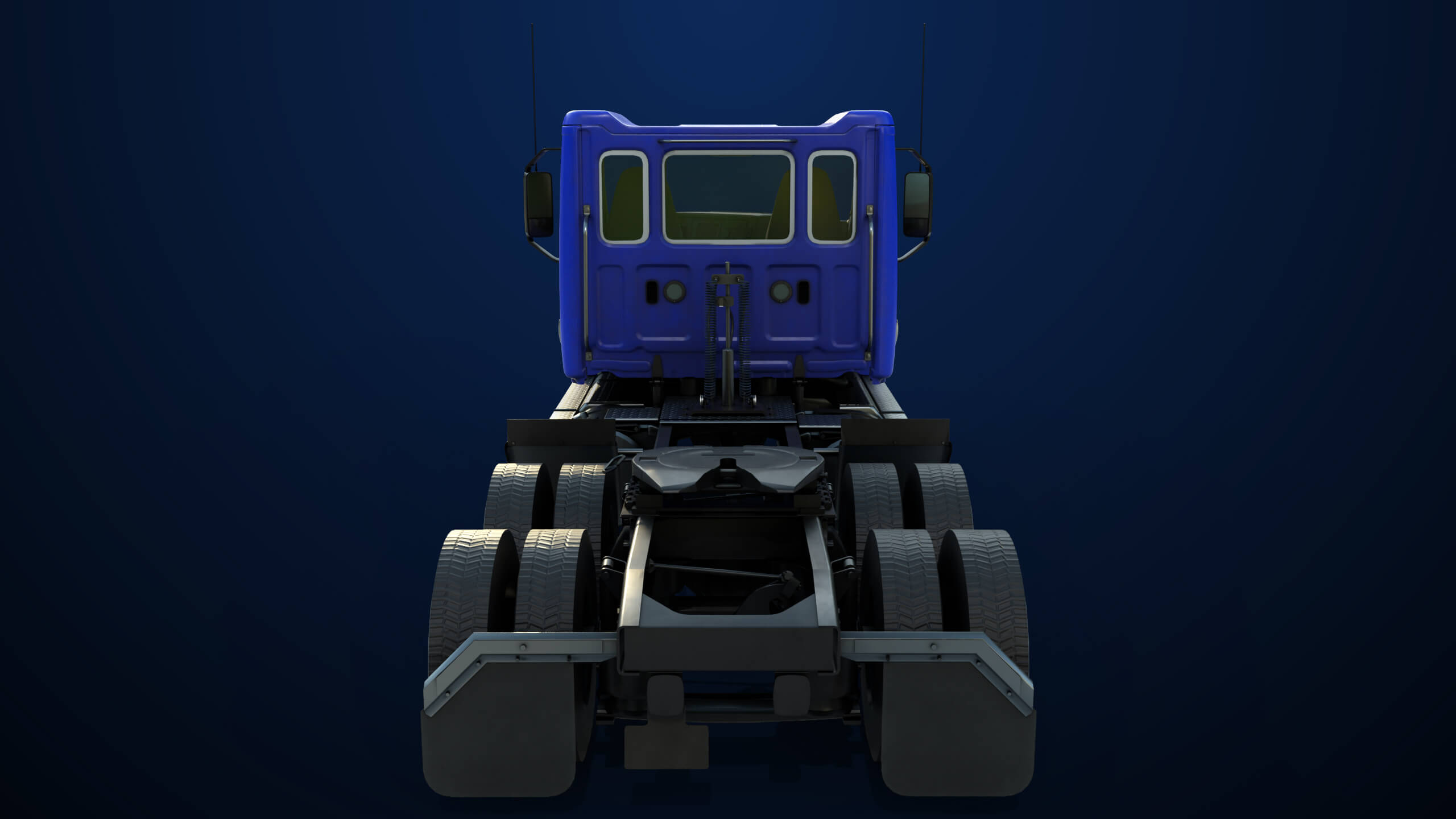 Heavy Truck Chassis 01 All PBR Unity UE Textures - 3D Model by Eight Vertex
