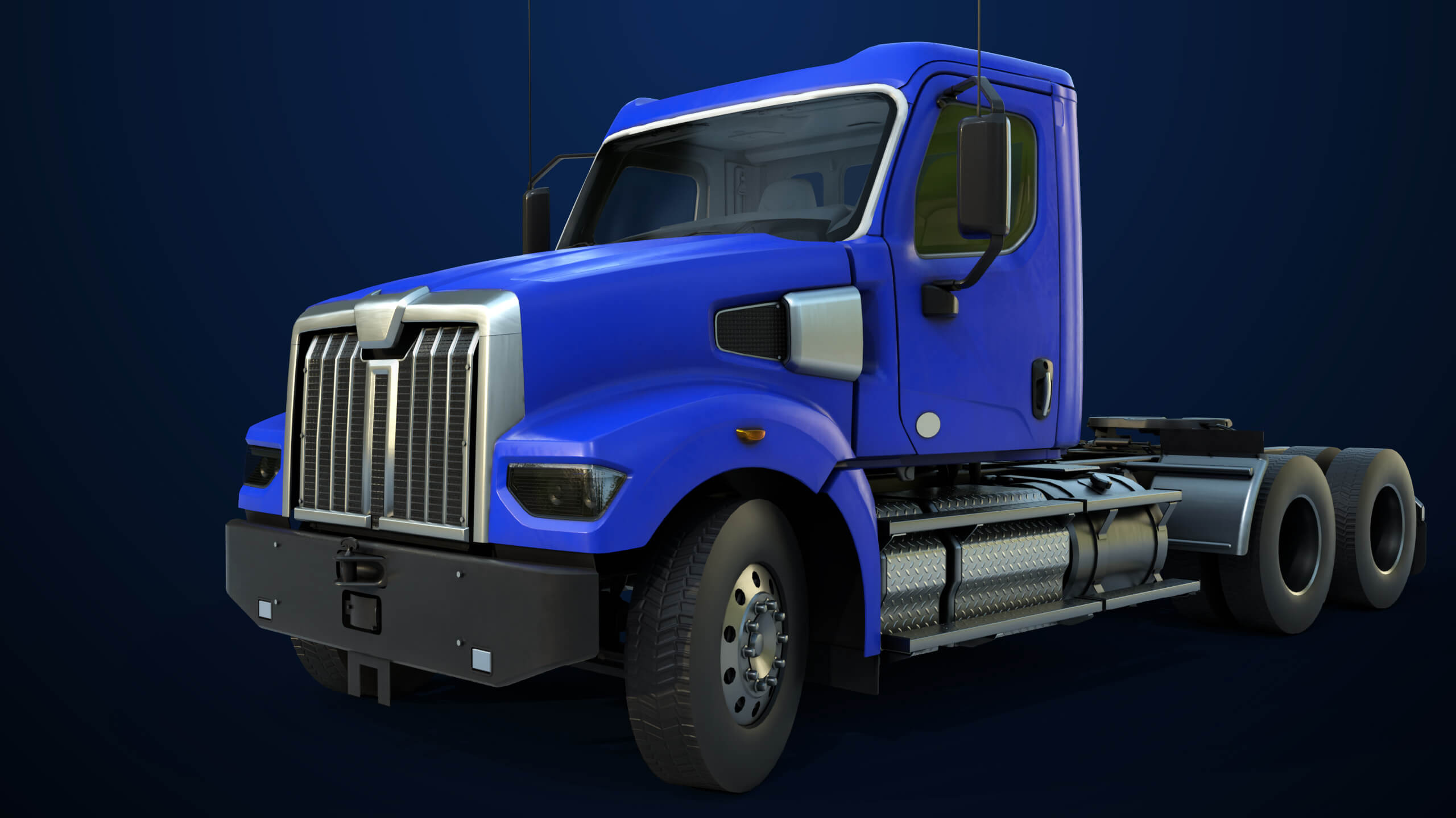 Heavy Truck Chassis 01 All PBR Unity UE Textures - 3D Model by Eight Vertex
