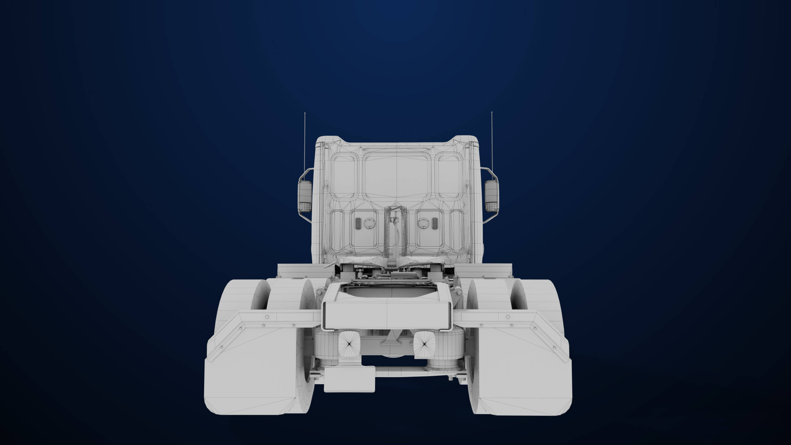 Heavy Truck Chassis 01 All PBR Unity UE Textures - 3D Model by Eight Vertex