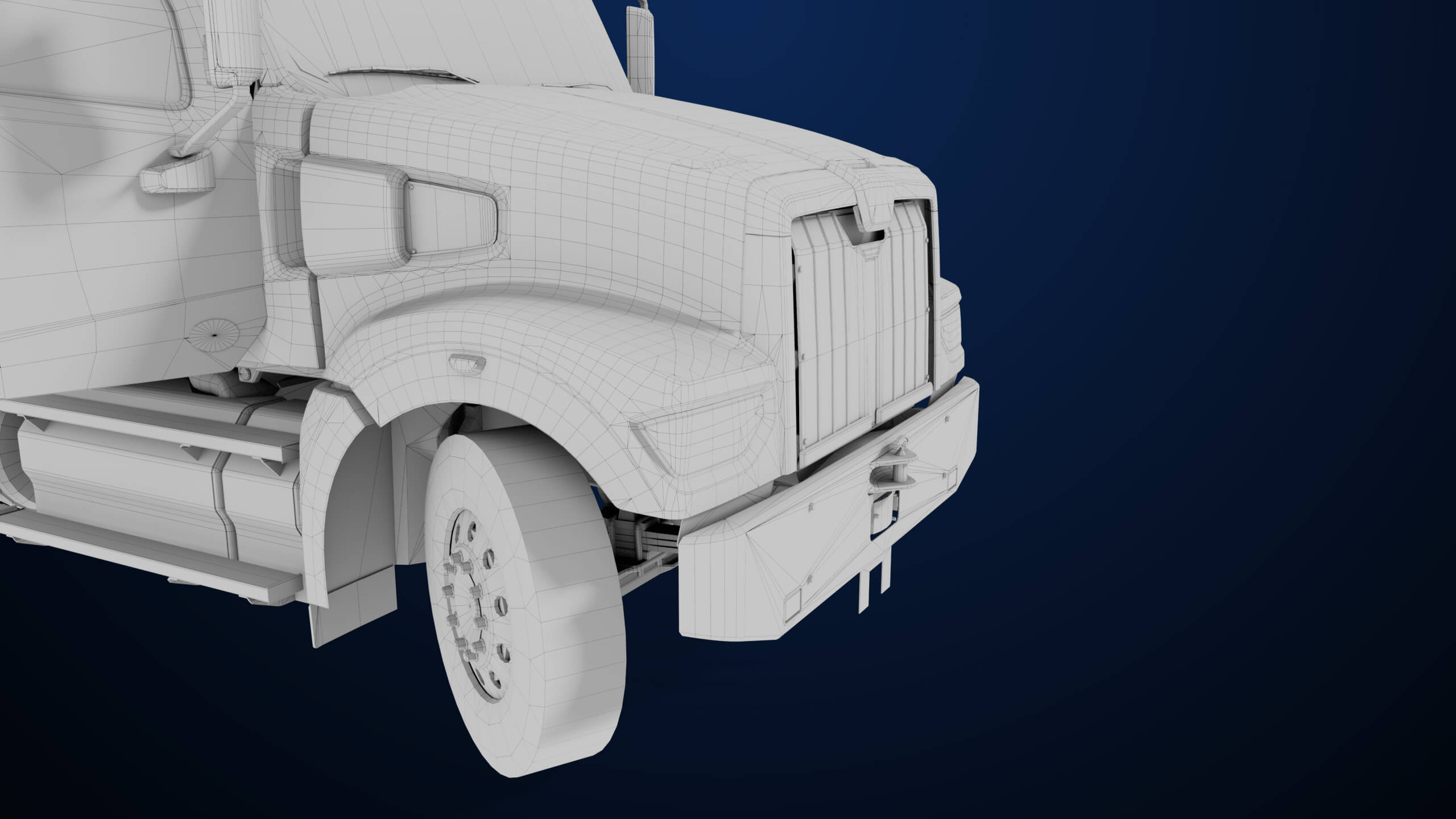 Heavy Truck Chassis 01 All PBR Unity UE Textures - 3D Model by Eight Vertex