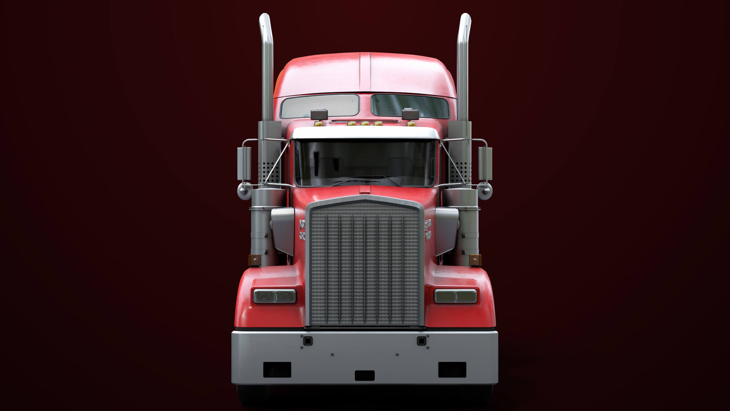 Heavy Truck Chassis 02 Generic All PBR Unity UE Textures Inc - 3D Model ...