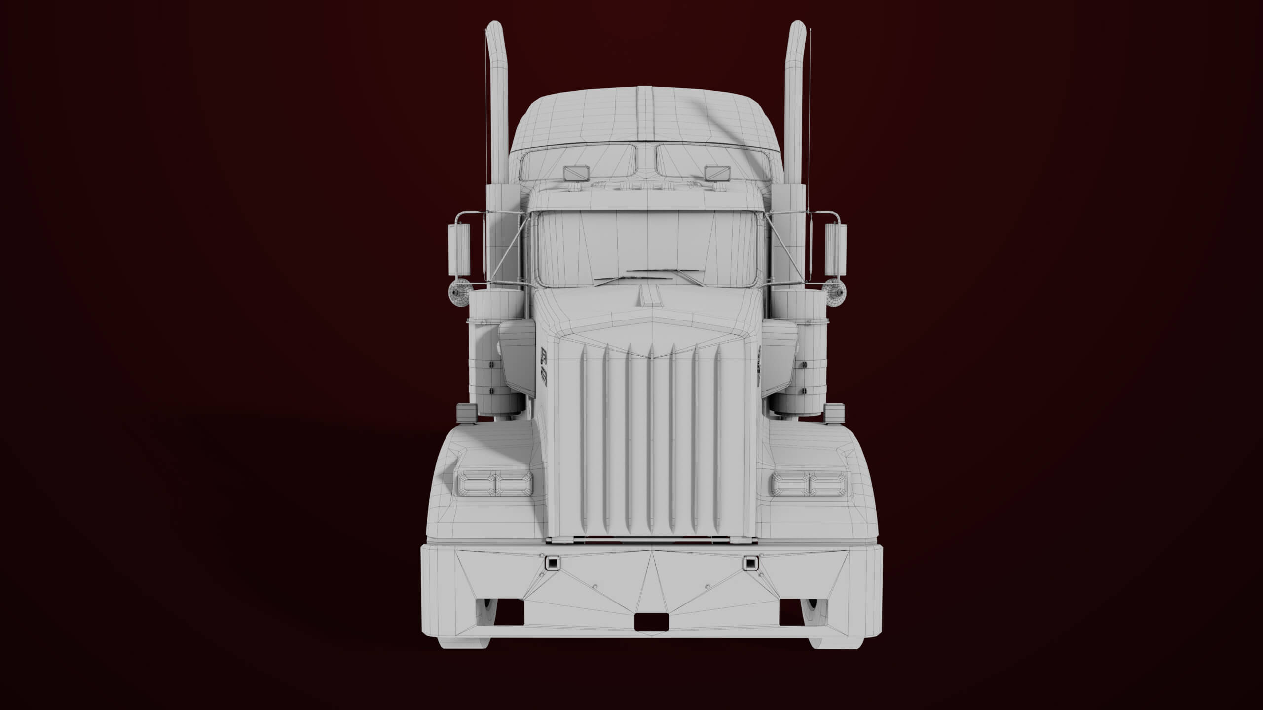 Heavy Truck Chassis 02 Generic All PBR Unity UE Textures Inc - 3D Model ...