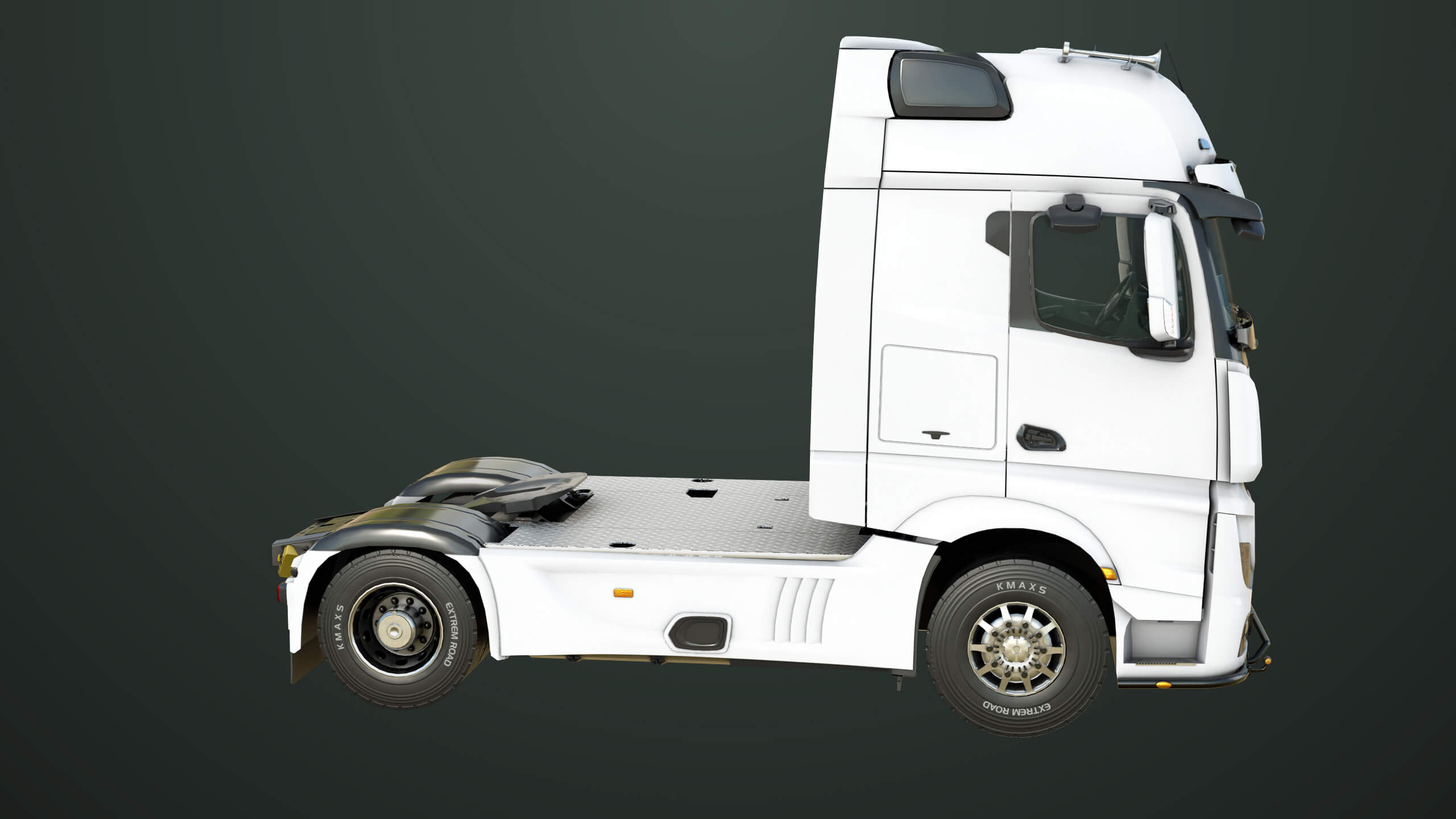 Heavy Truck Chassis 03 All PBR Unity UE Textures Included - 3D Model by ...