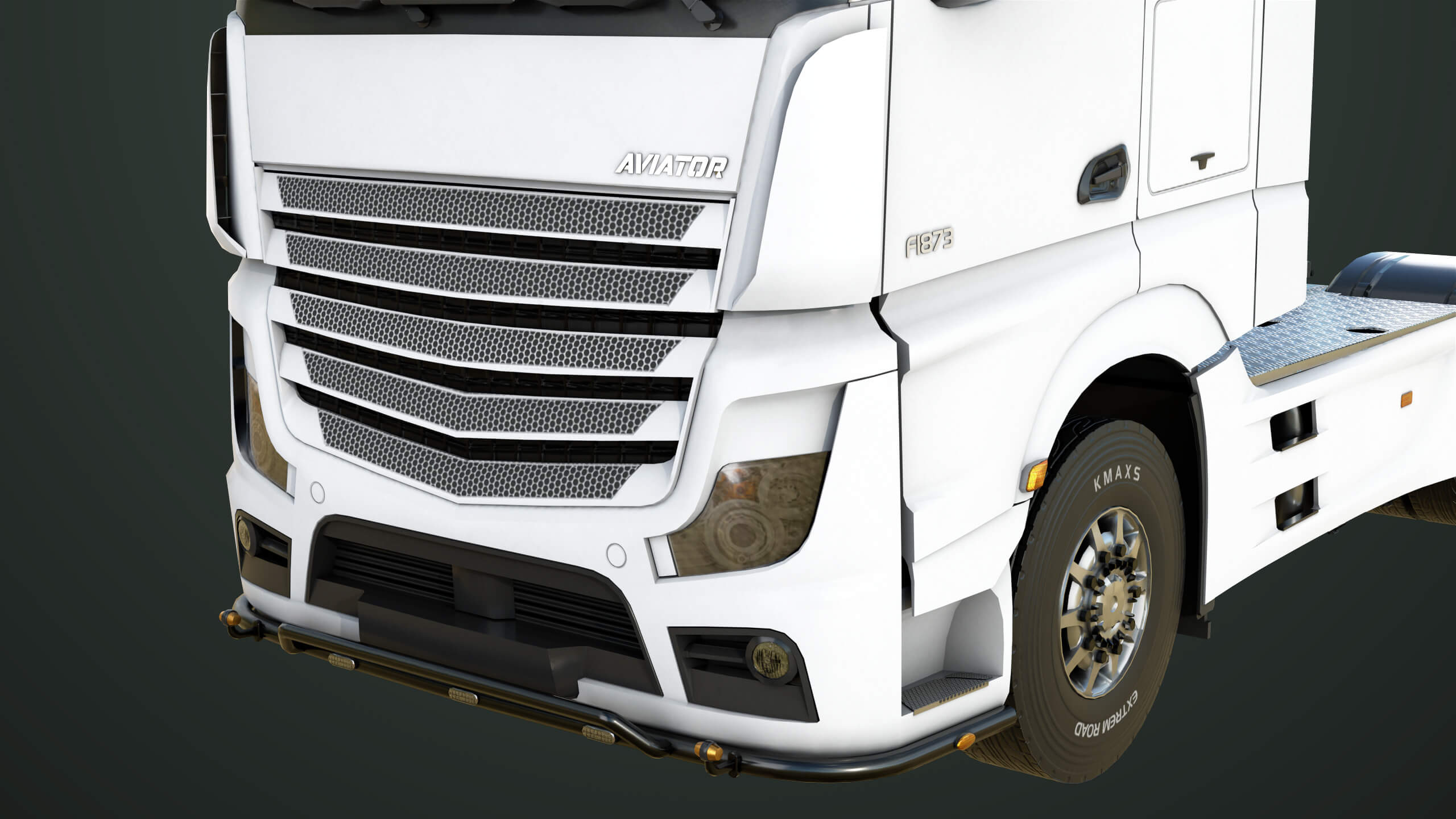 Heavy Truck Chassis 03 All PBR Unity UE Textures Included - 3D Model by ...