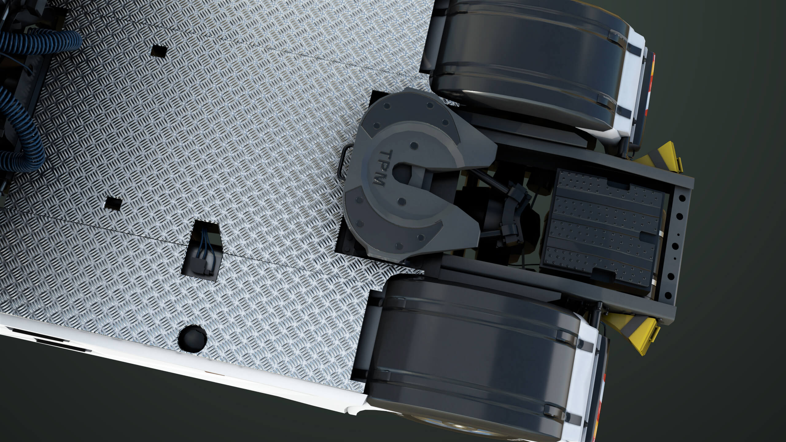 Heavy Truck Chassis 03 All PBR Unity UE Textures Included - 3D Model by ...