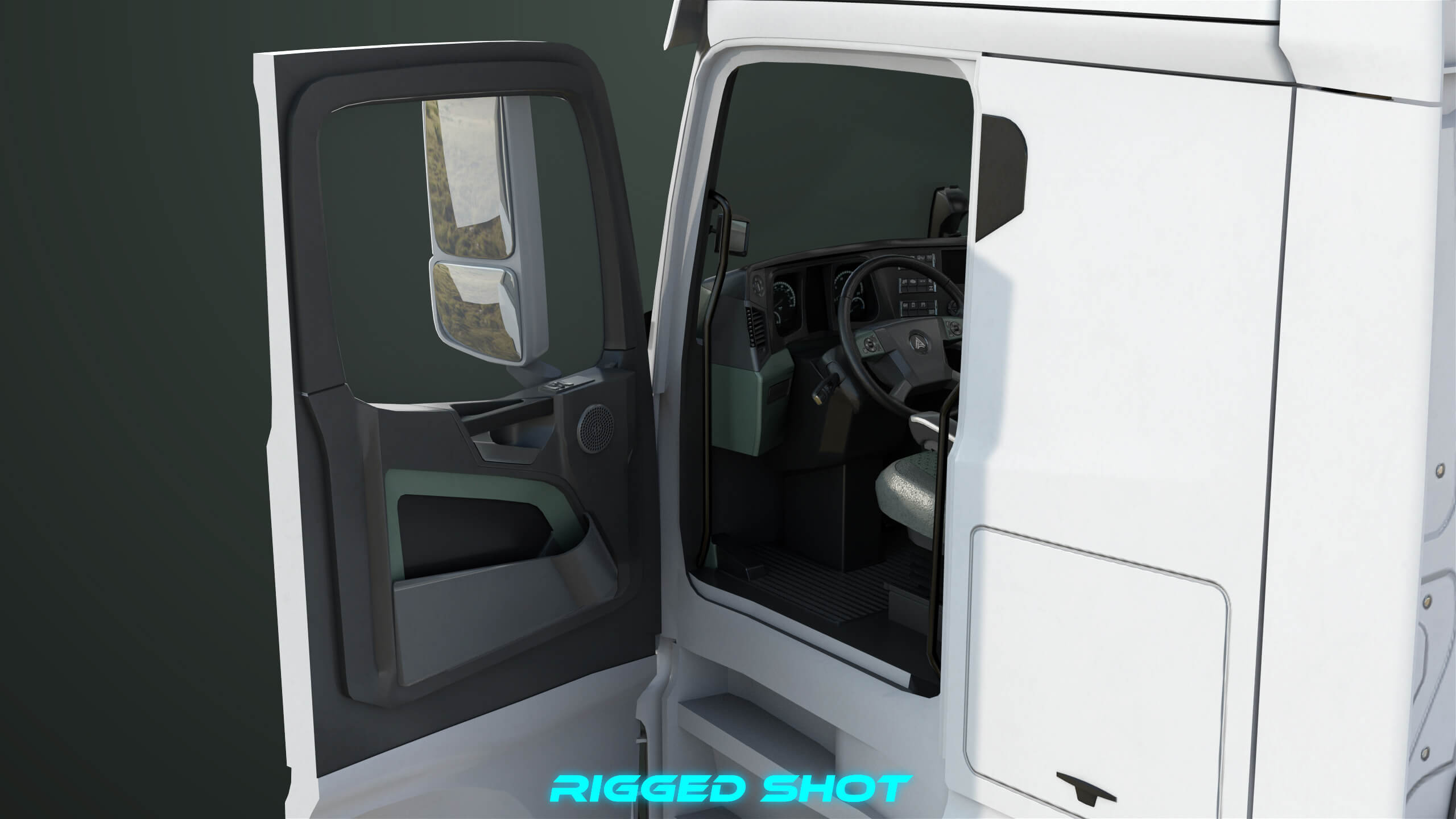 Heavy Truck Chassis 03 All PBR Unity UE Textures Included - 3D Model by ...