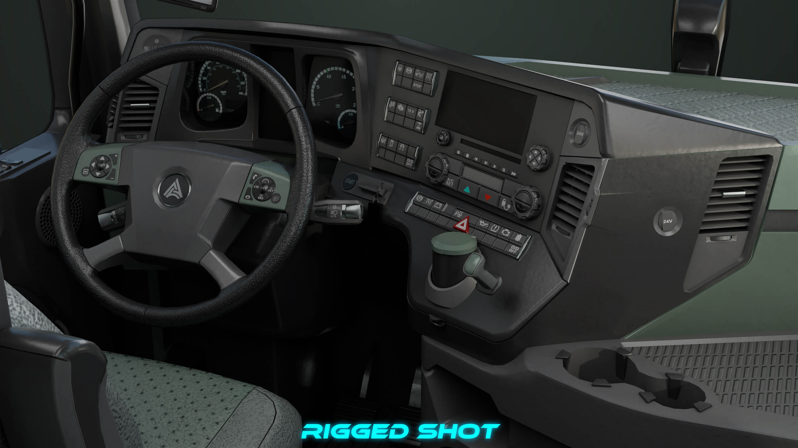 Heavy Truck Chassis 03 All PBR Unity UE Textures Included - 3D Model by ...