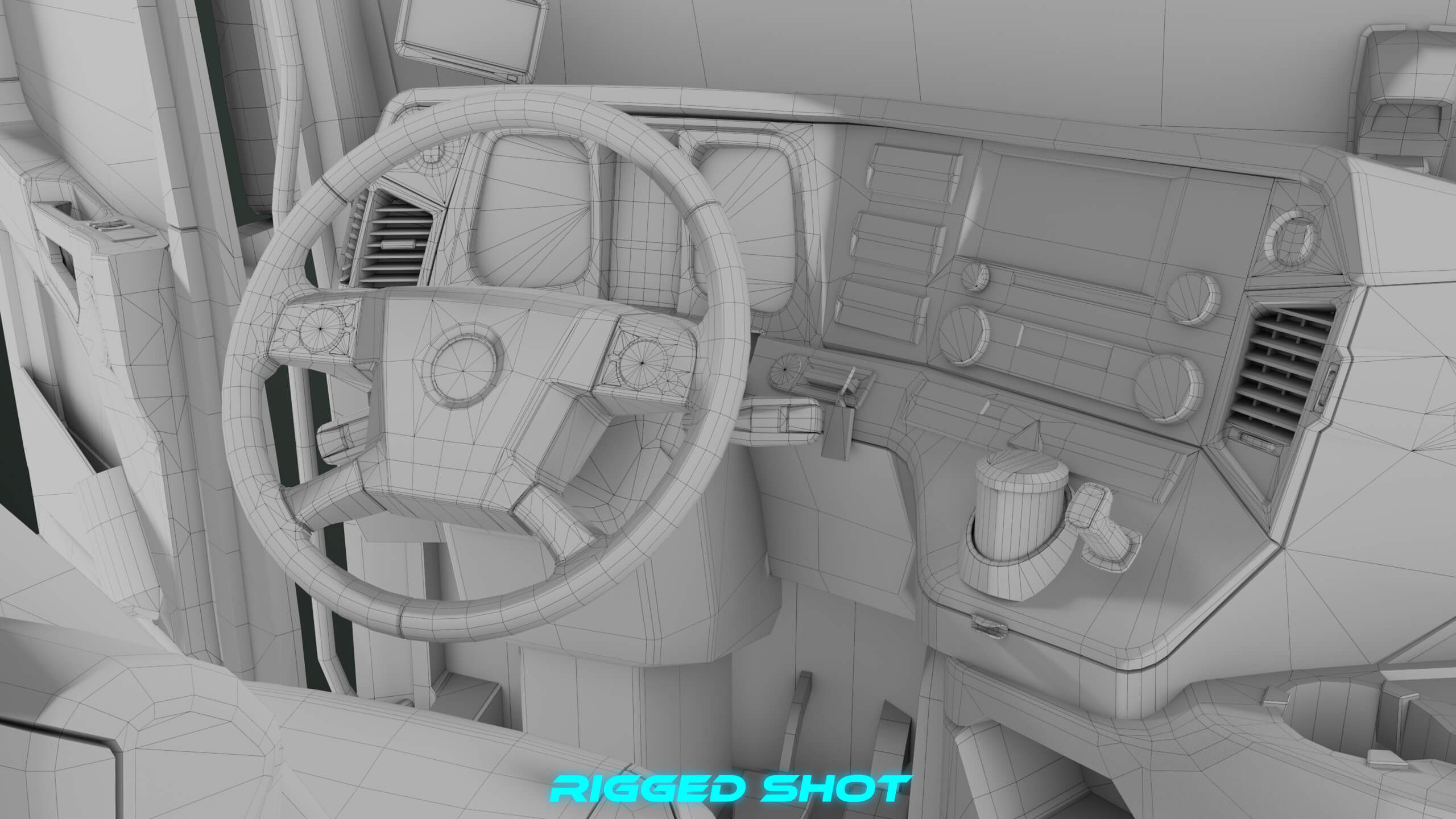 Heavy Truck Chassis 03 All PBR Unity UE Textures Included - 3D Model by ...