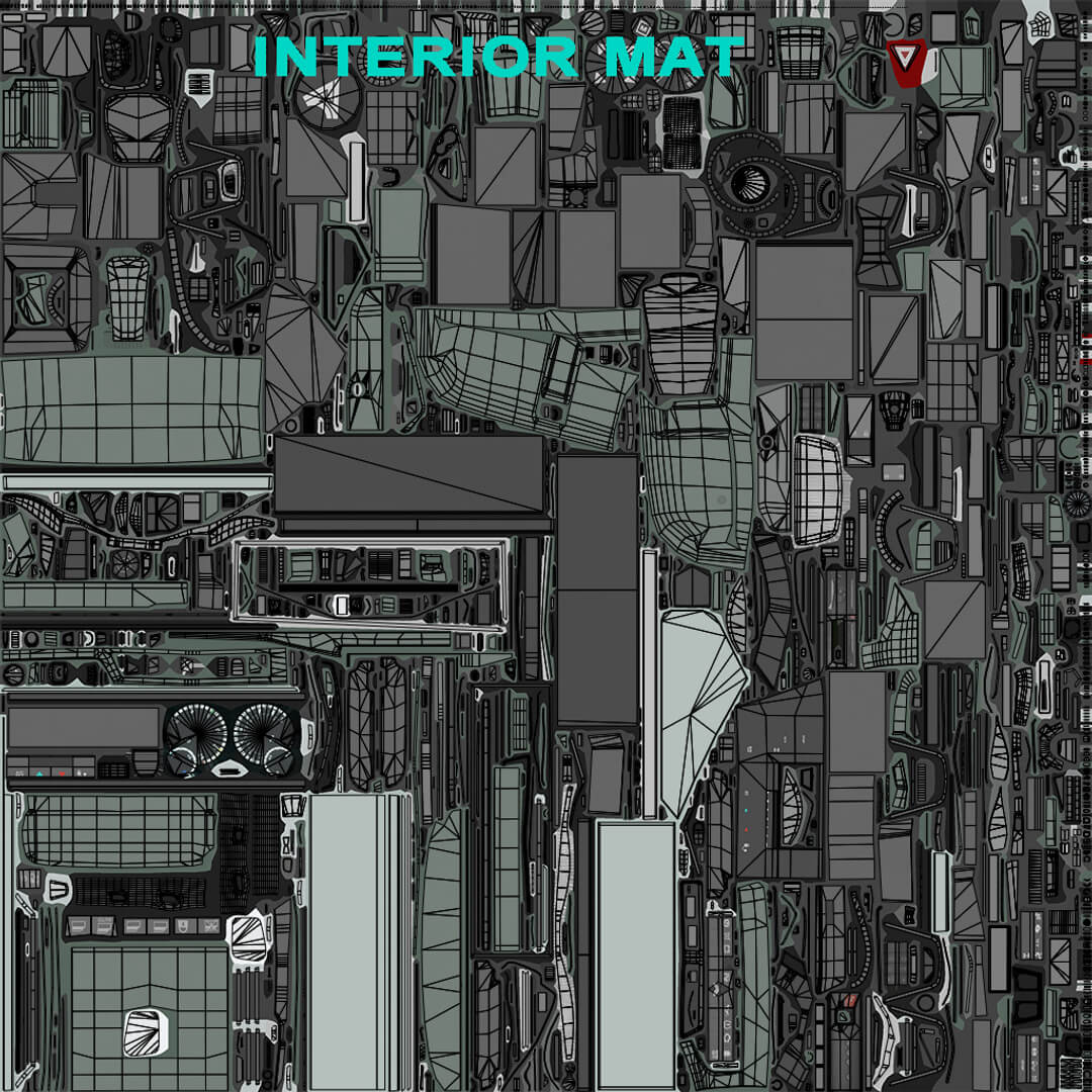 Heavy Truck Chassis 03 All PBR Unity UE Textures Included - 3D Model by ...