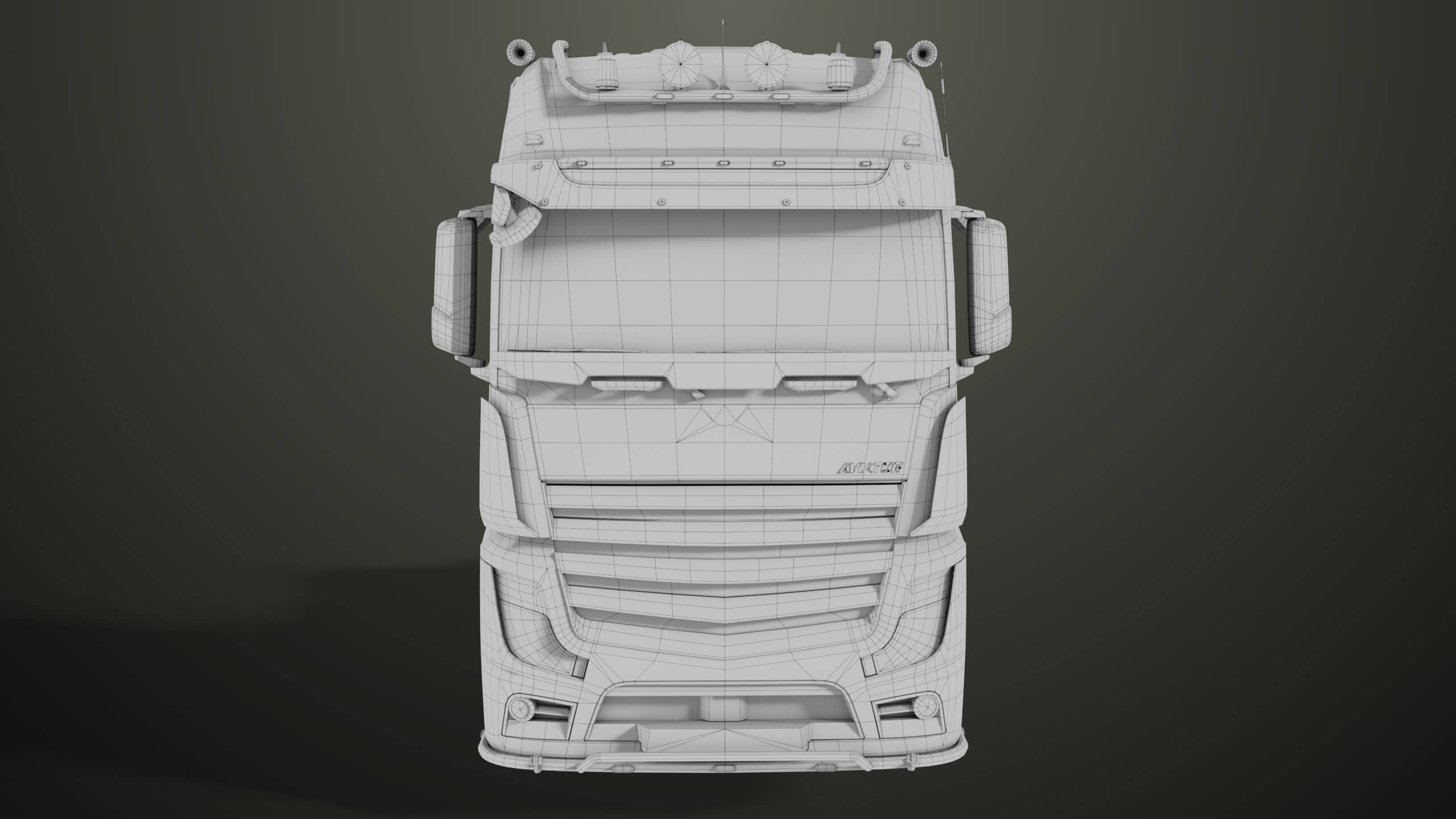 Heavy Truck Chassis 03 Generic All PBR Unity UE Textures Inc - 3D Model ...