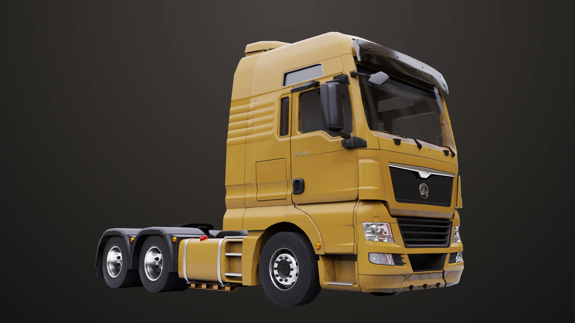 Heavy Truck Chassis 04 Generic All PBR Unity UE Textures - 3D Model by ...