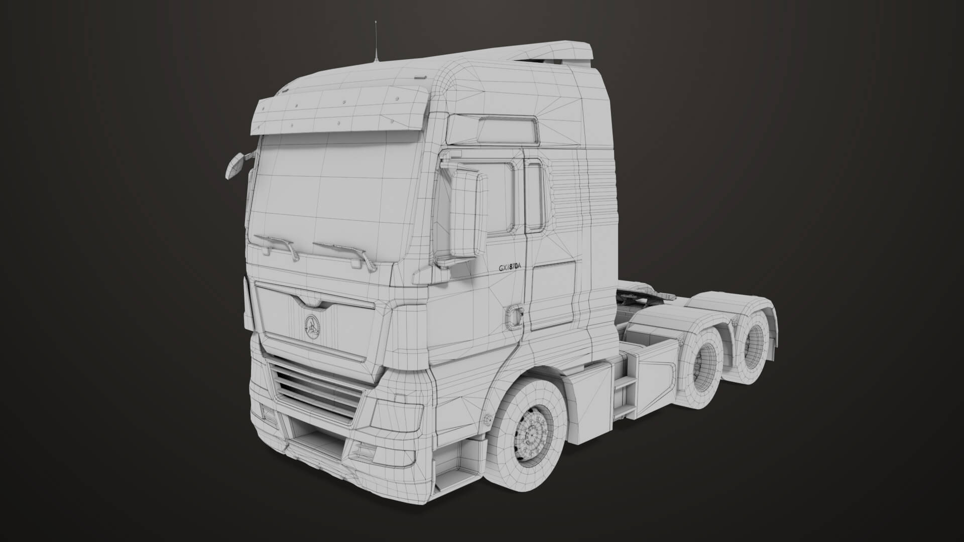 Heavy Truck Chassis 04 Generic All PBR Unity UE Textures - 3D Model by ...