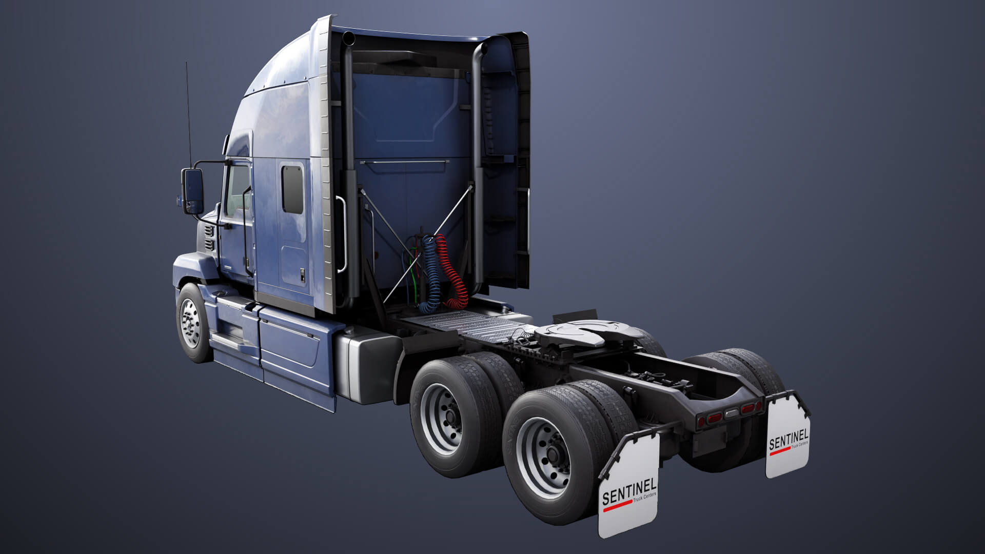 Heavy Truck Chassis 05 Generic All PBR Unity UE Textures - 3D Model by ...