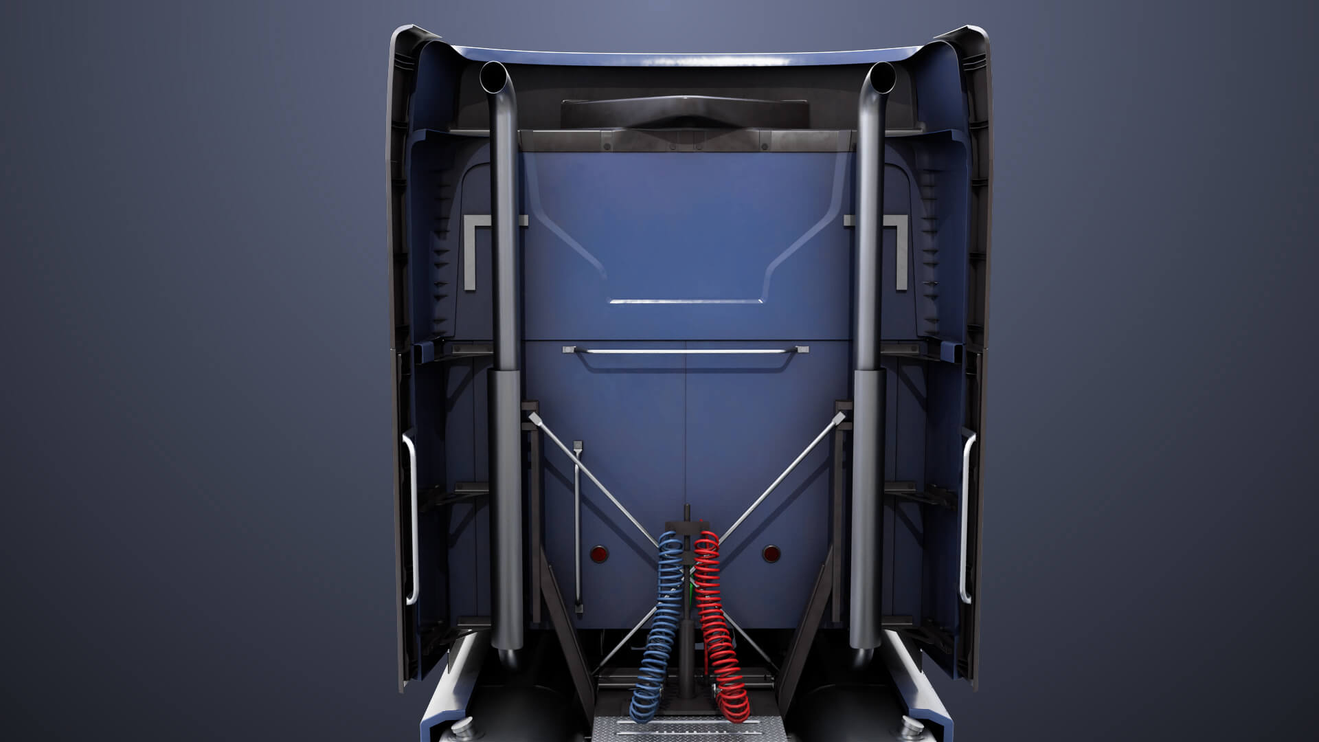 Heavy Truck Chassis 05 Generic All PBR Unity UE Textures - 3D Model by ...