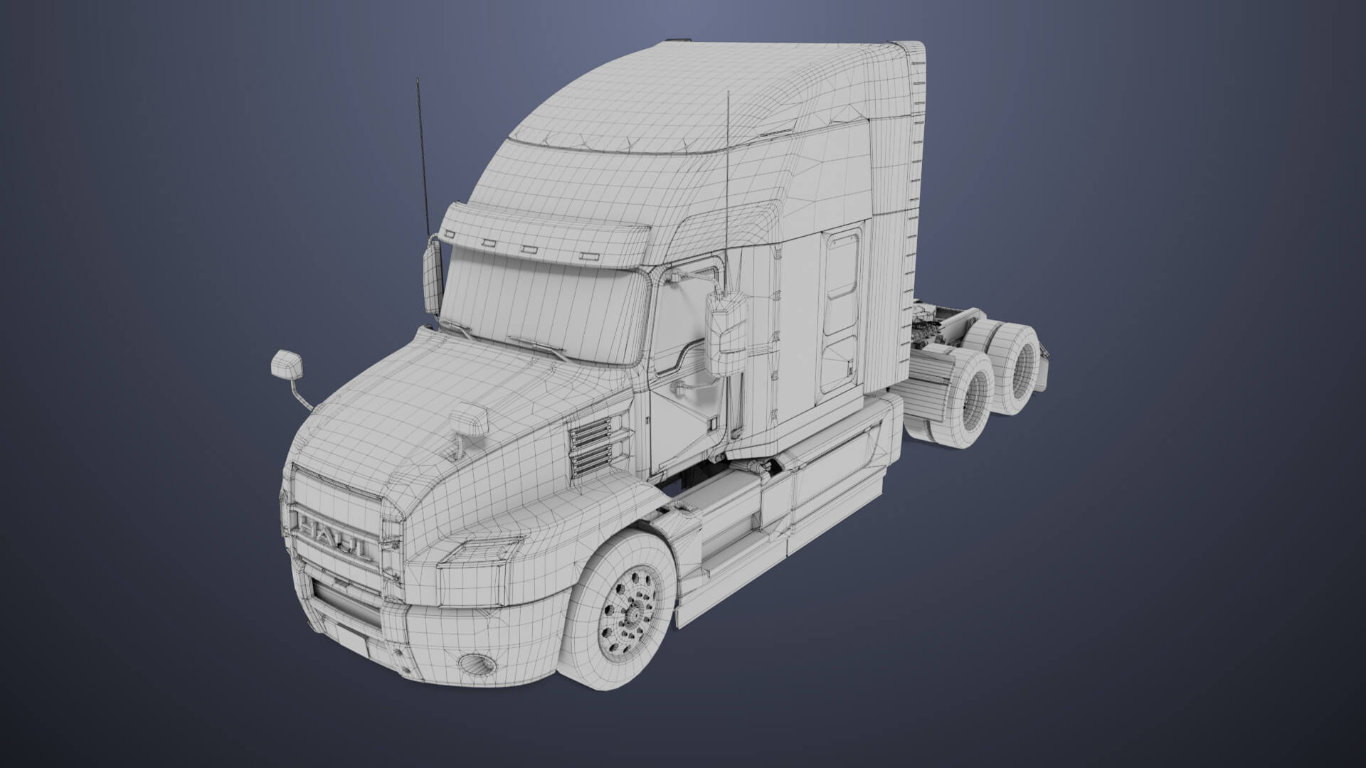 Heavy Truck Chassis 05 Generic All PBR Unity UE Textures - 3D Model by ...