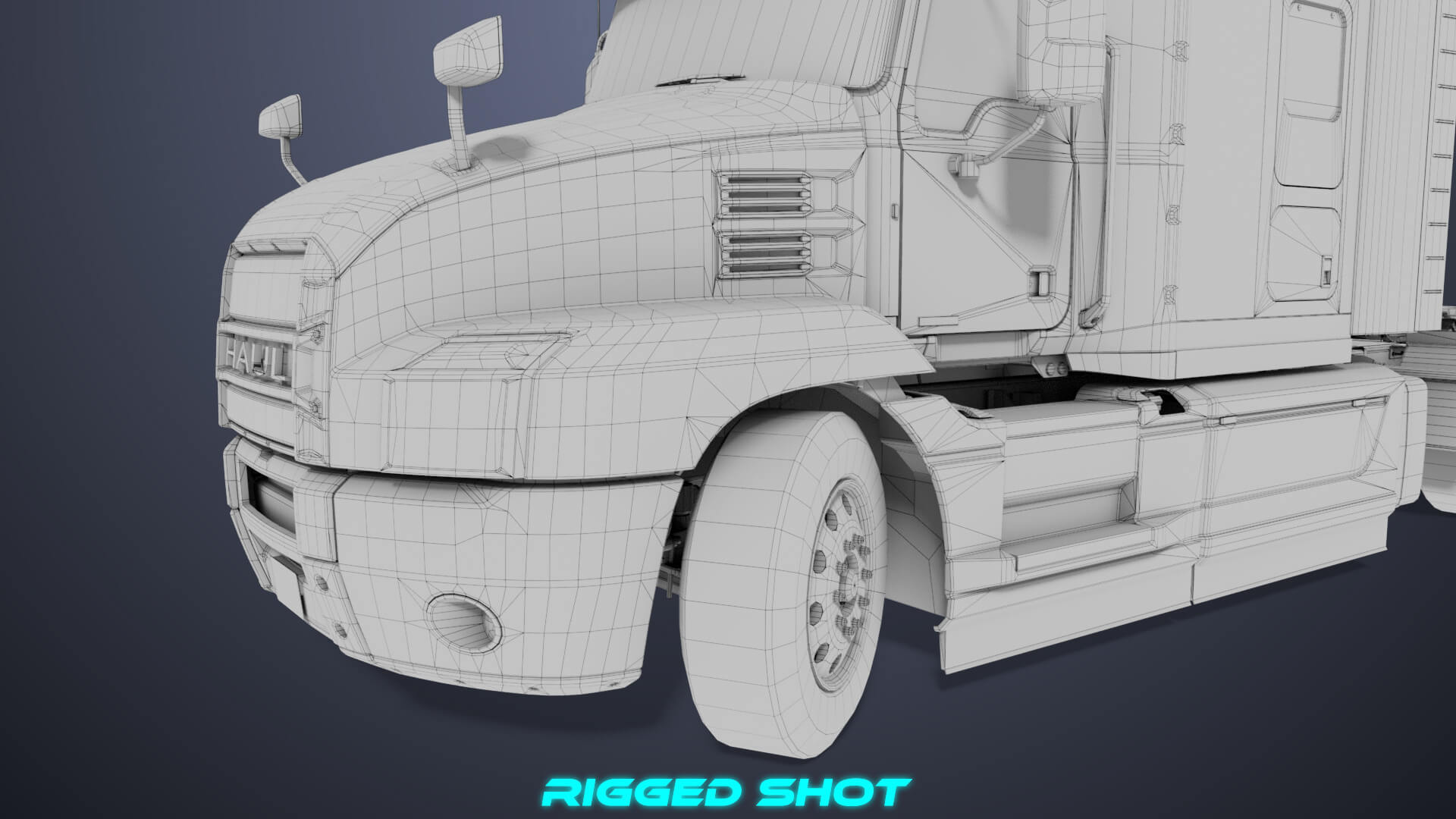 Heavy Truck Chassis 05 Generic All PBR Unity UE Textures - 3D Model by ...