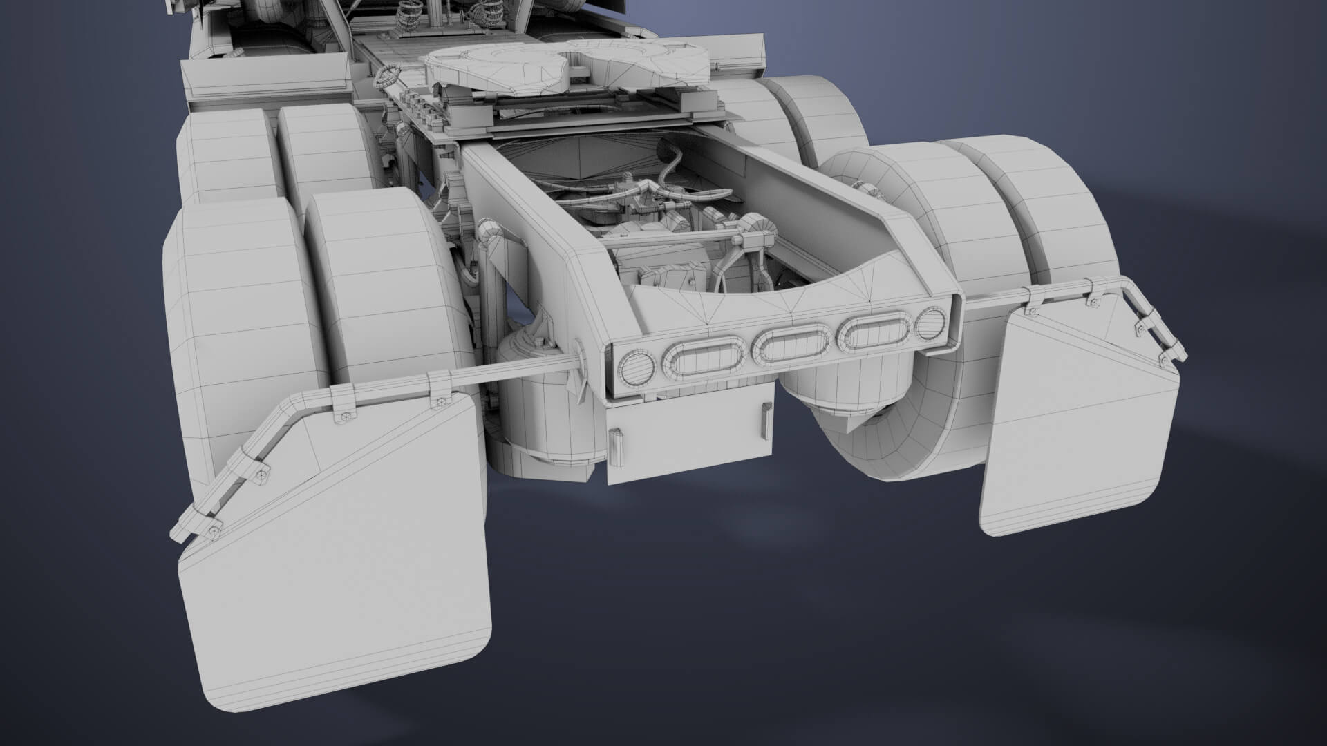 Heavy Truck Chassis 05 Generic All PBR Unity UE Textures - 3D Model by ...