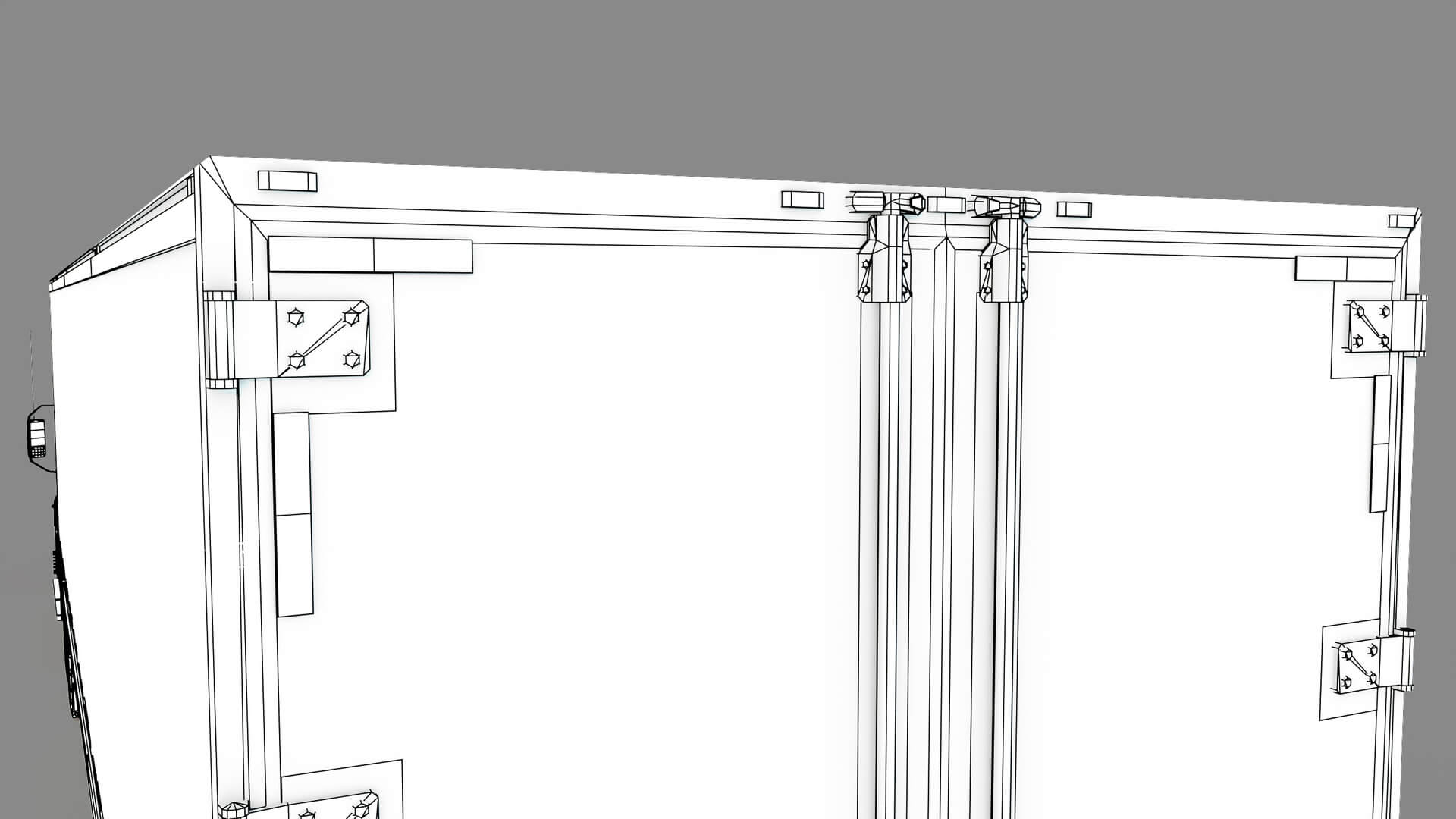 Heavy Truck With Semi Trailer Rigged All PBR Unity Textures - 3D Model ...