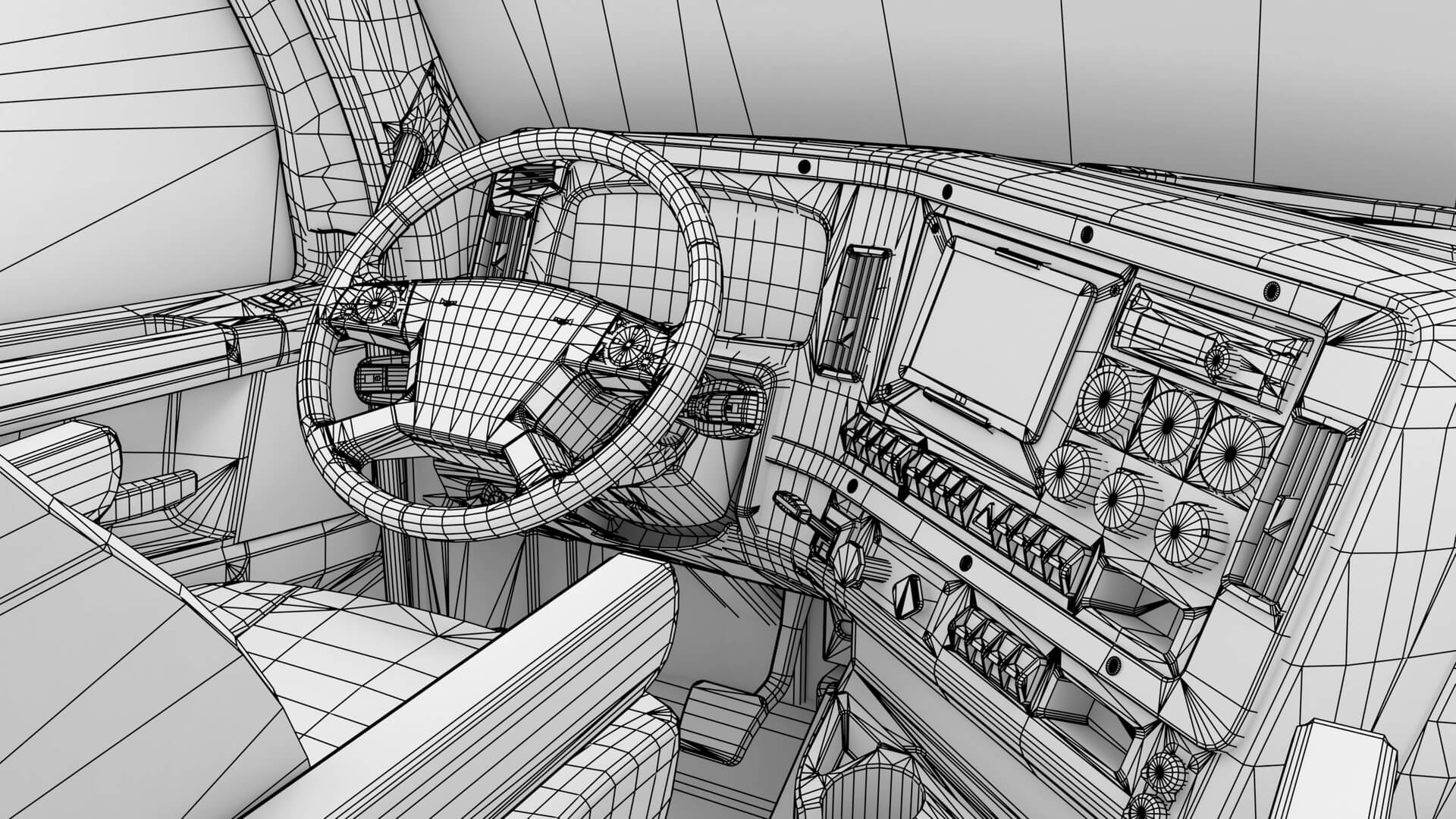 Heavy Truck With Semi Trailer Rigged All PBR Unity Textures - 3D Model ...