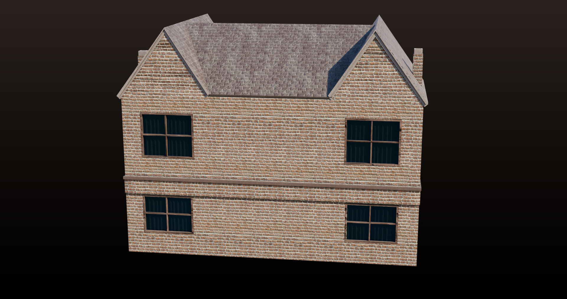House 05 All PBR Unity UE Textures Included - 3D Model by Eight Vertex