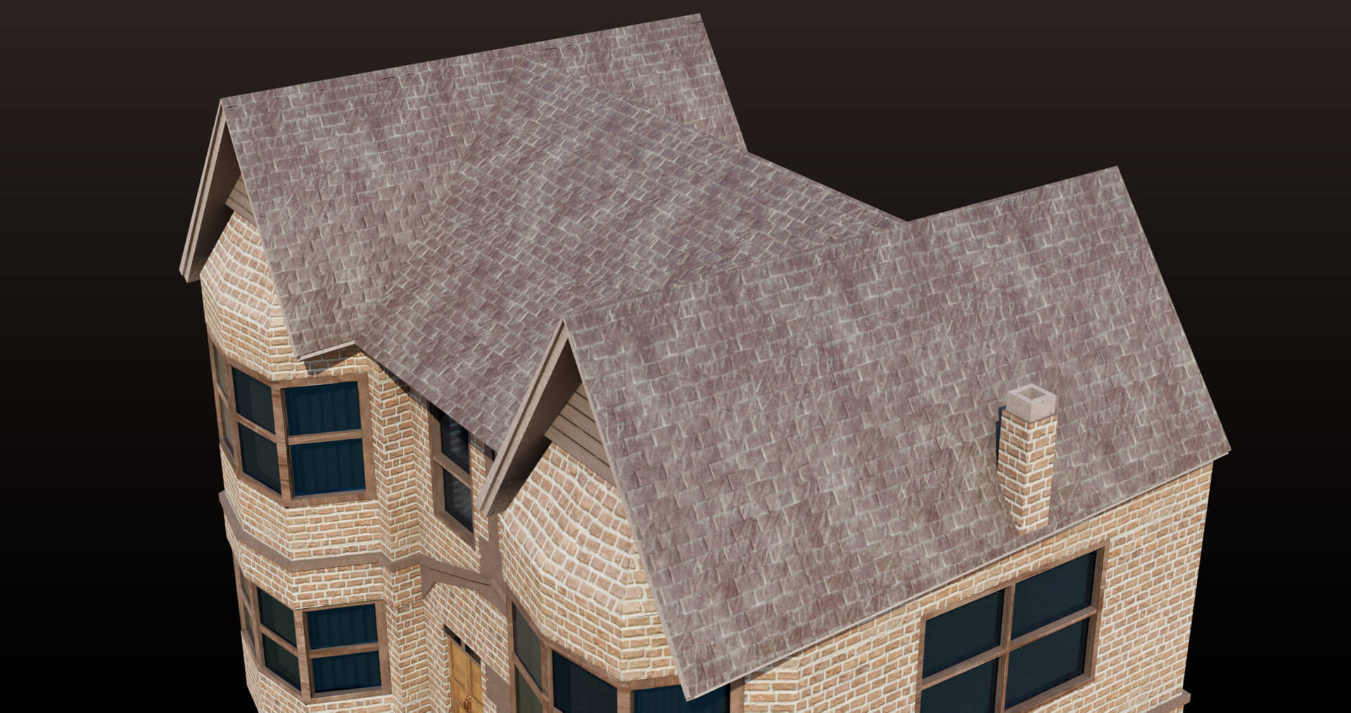 House 05 All PBR Unity UE Textures Included - 3D Model by Eight Vertex