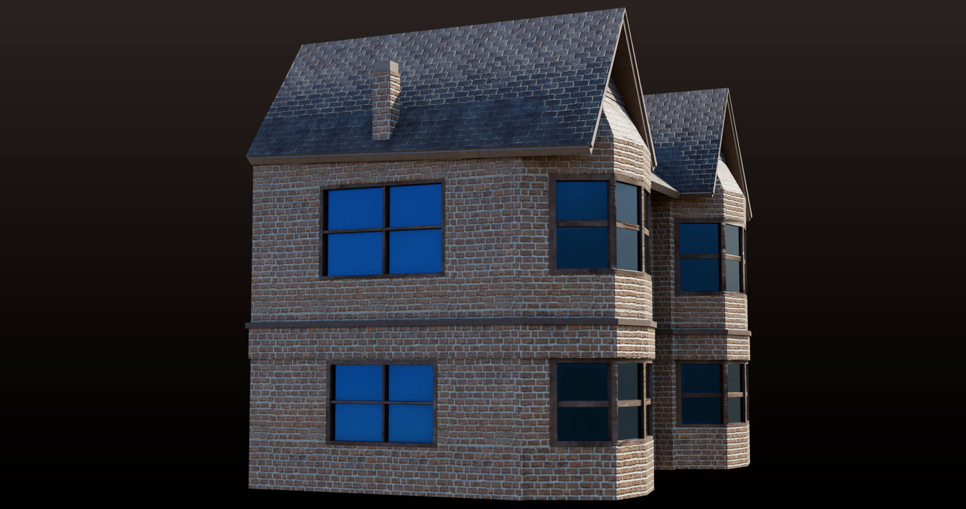 House 05 All PBR Unity UE Textures Included - 3D Model by Eight Vertex