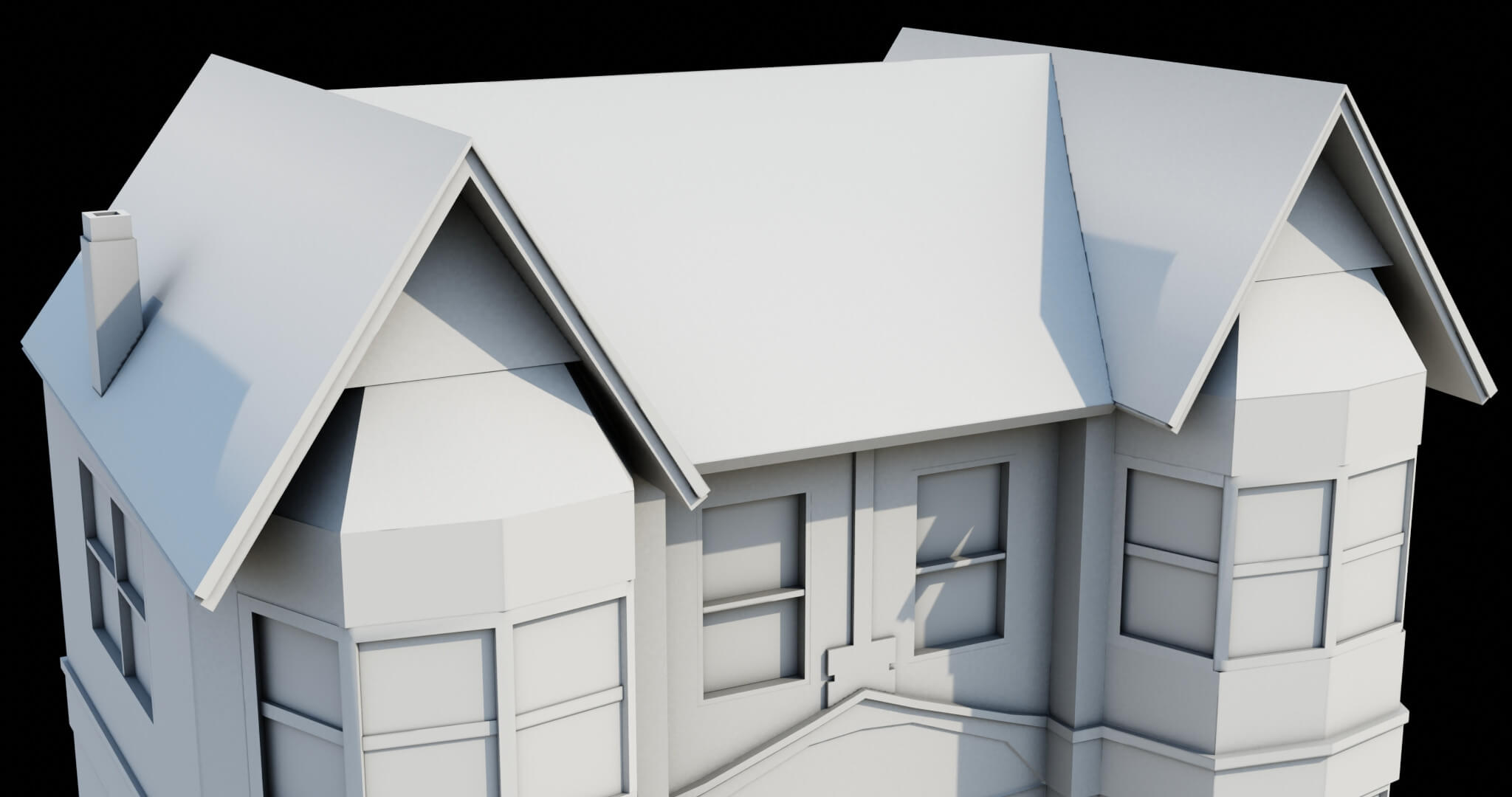 House 05 All PBR Unity UE Textures Included - 3D Model by Eight Vertex