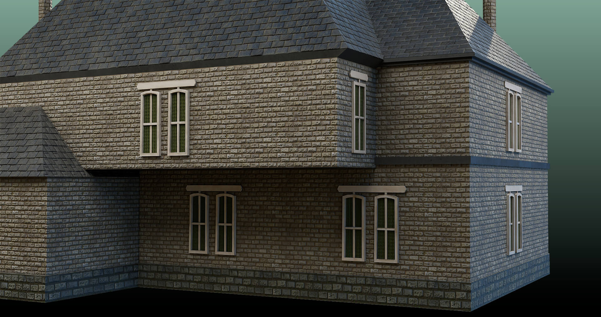 House 07 All PBR Unity UE Textures Included - 3D Model by Eight Vertex