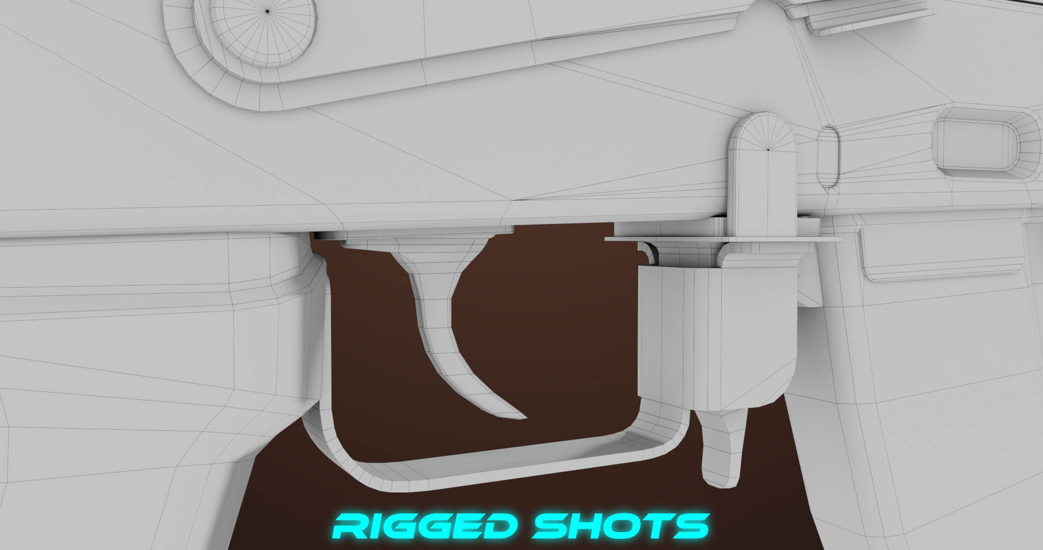 Light Machine Gun 10 Wood All PBR Unity UE Textures1 - 3D Model by ...