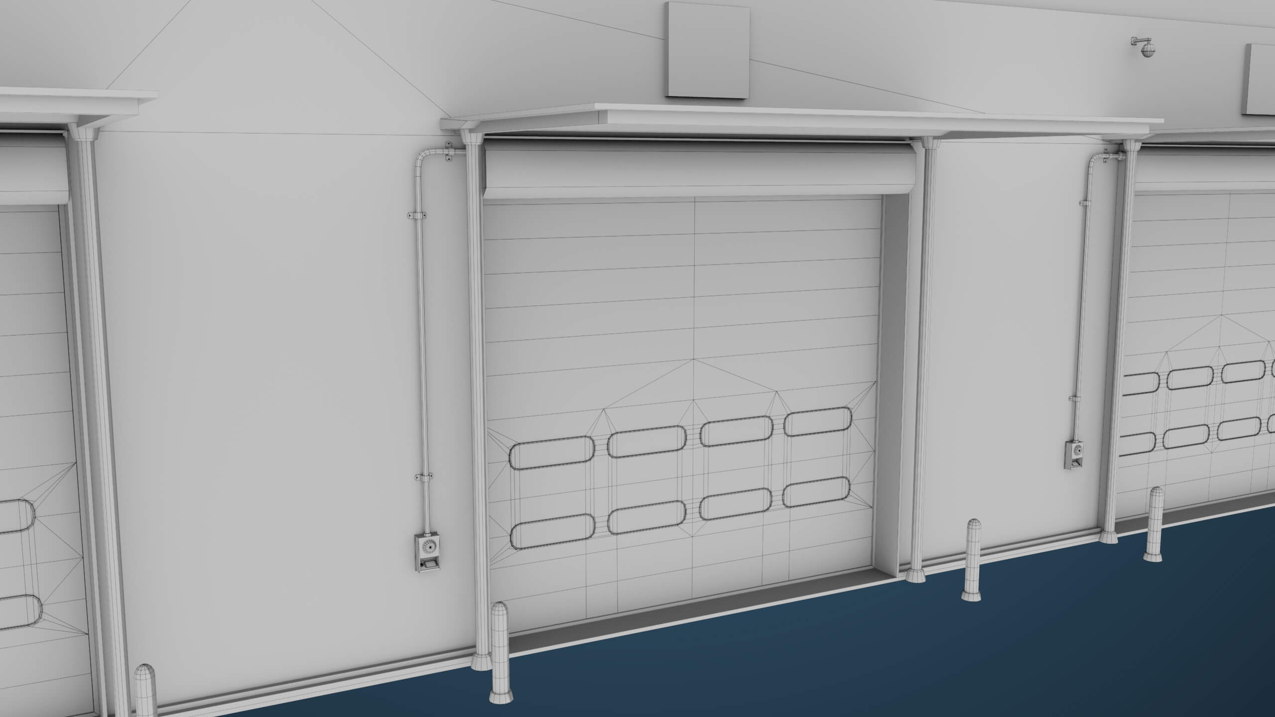 Logistic Cargo Warehouse Interior and Exterior PBR - 3D Model by Eight ...