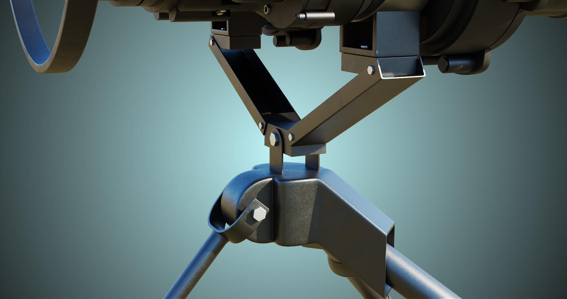 M134 Minigun All PBR Unity UE Textures Included - 3D Model by Eight Vertex