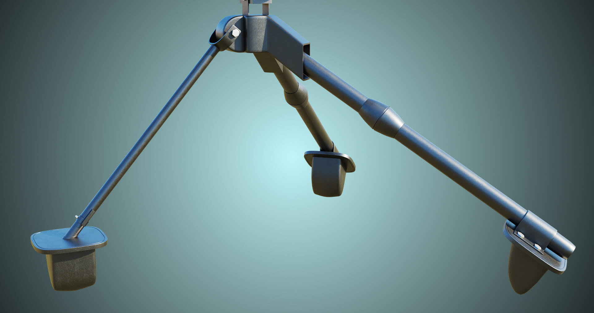 M134 Minigun All PBR Unity UE Textures Included - 3D Model by Eight Vertex